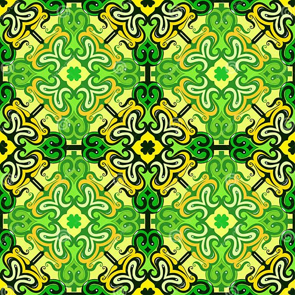 Seamless pattern stock vector. Illustration of fabric - 49618296