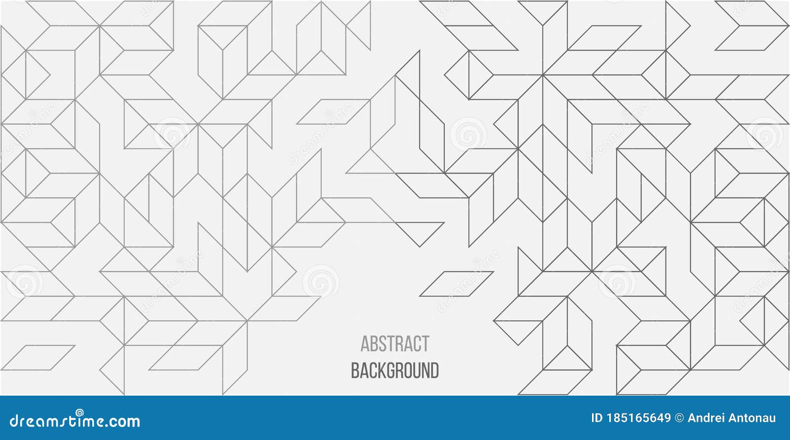 161_Vector Abstract Boxes Background. Modern Technology Illustration ...