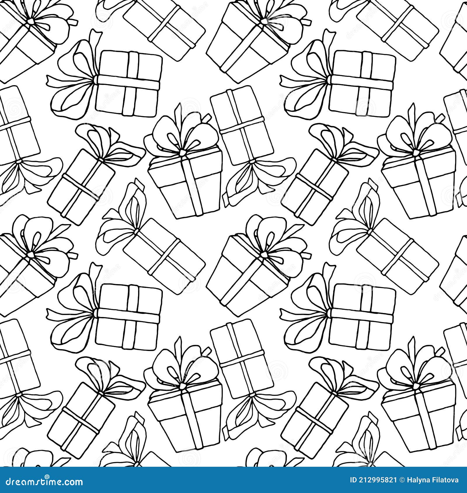 2650 Gift Pattern, Seamless Pattern, Vector Illustrations, Gift ...