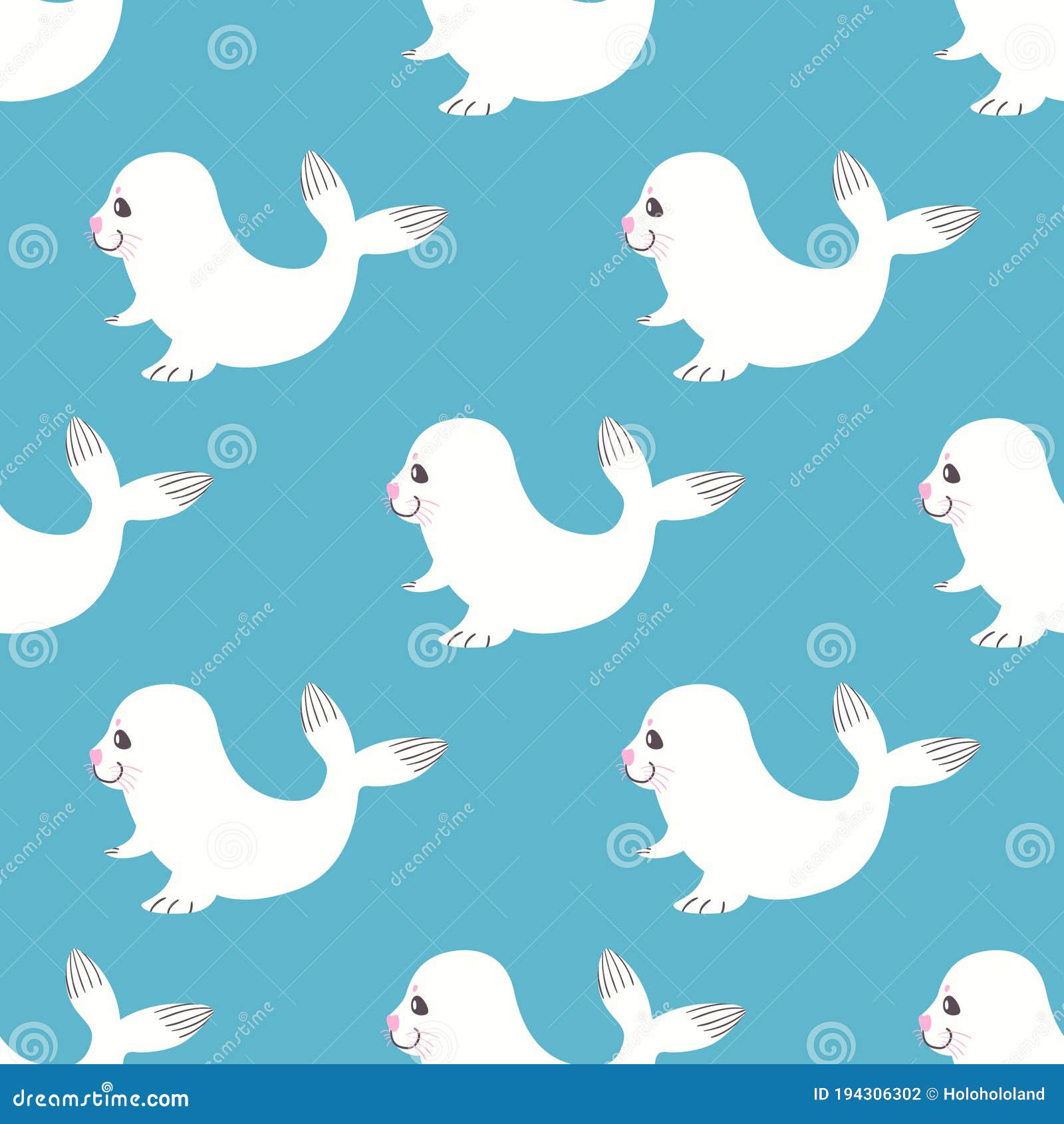 Seamless pattern stock vector. Illustration of cloth - 194306302