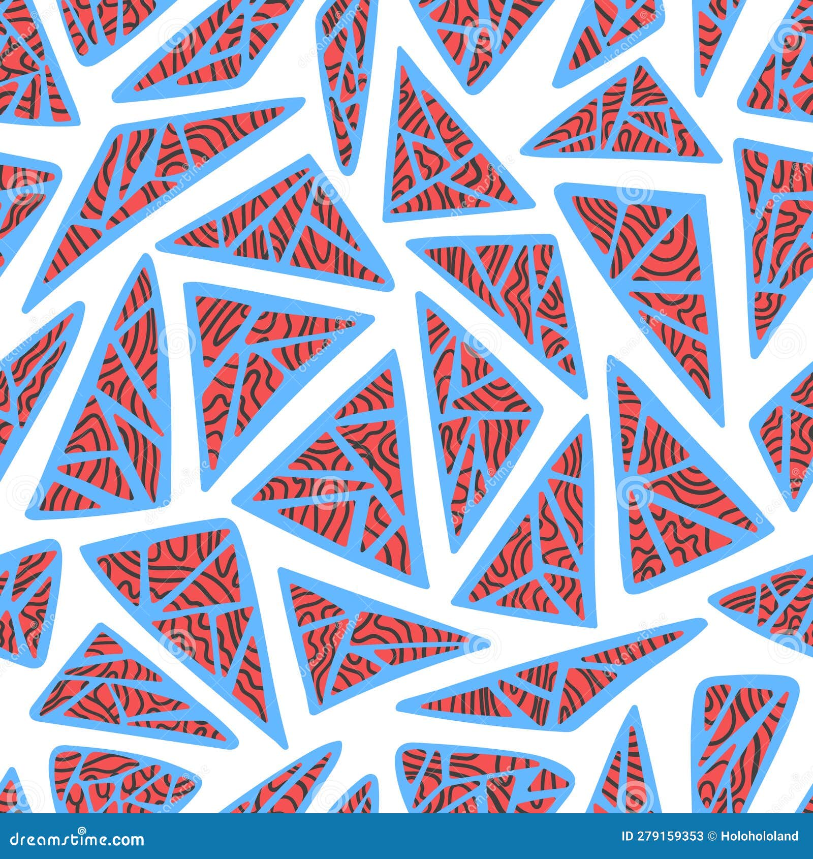 Seamless pattern stock vector. Illustration of local - 279159353