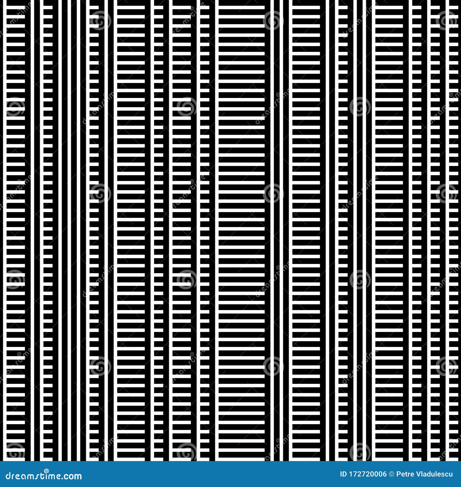 Seamless Pattern with Vertical Black Lines (2), Modern Stylish Image ...