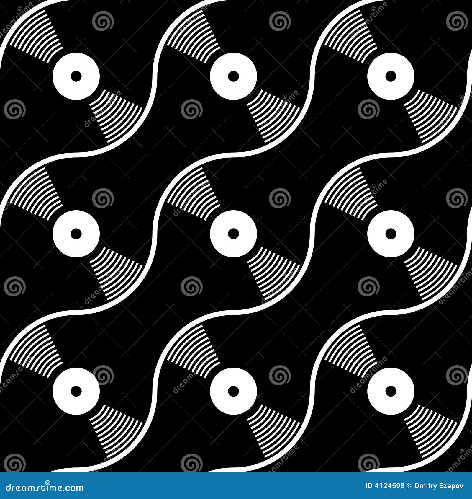 Seamless Pattern Vinyl stock vector. Illustration of banner - 4124598