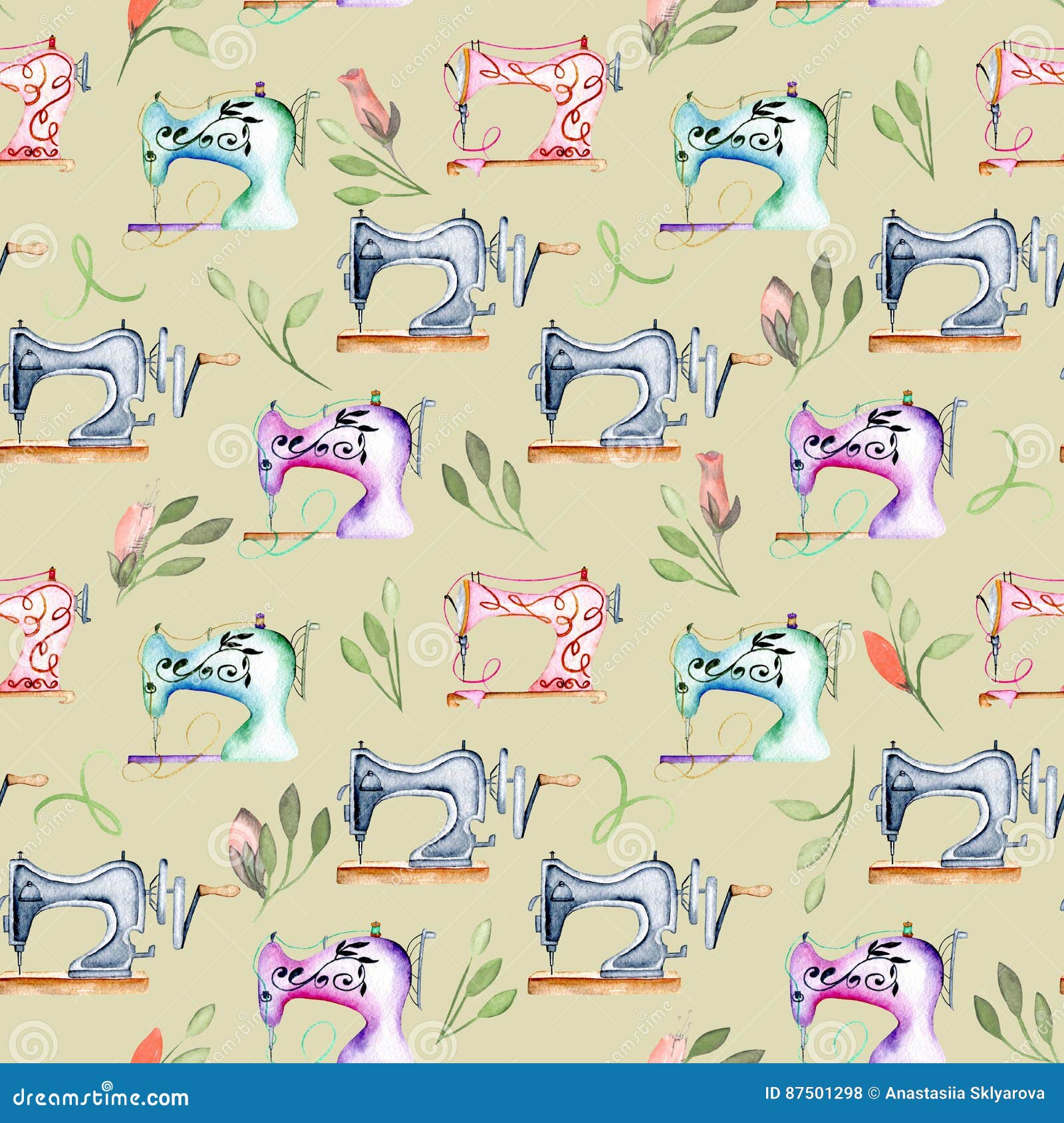 Retro Sewing And Tailoring Vector Logo, Labels Badges Set ...