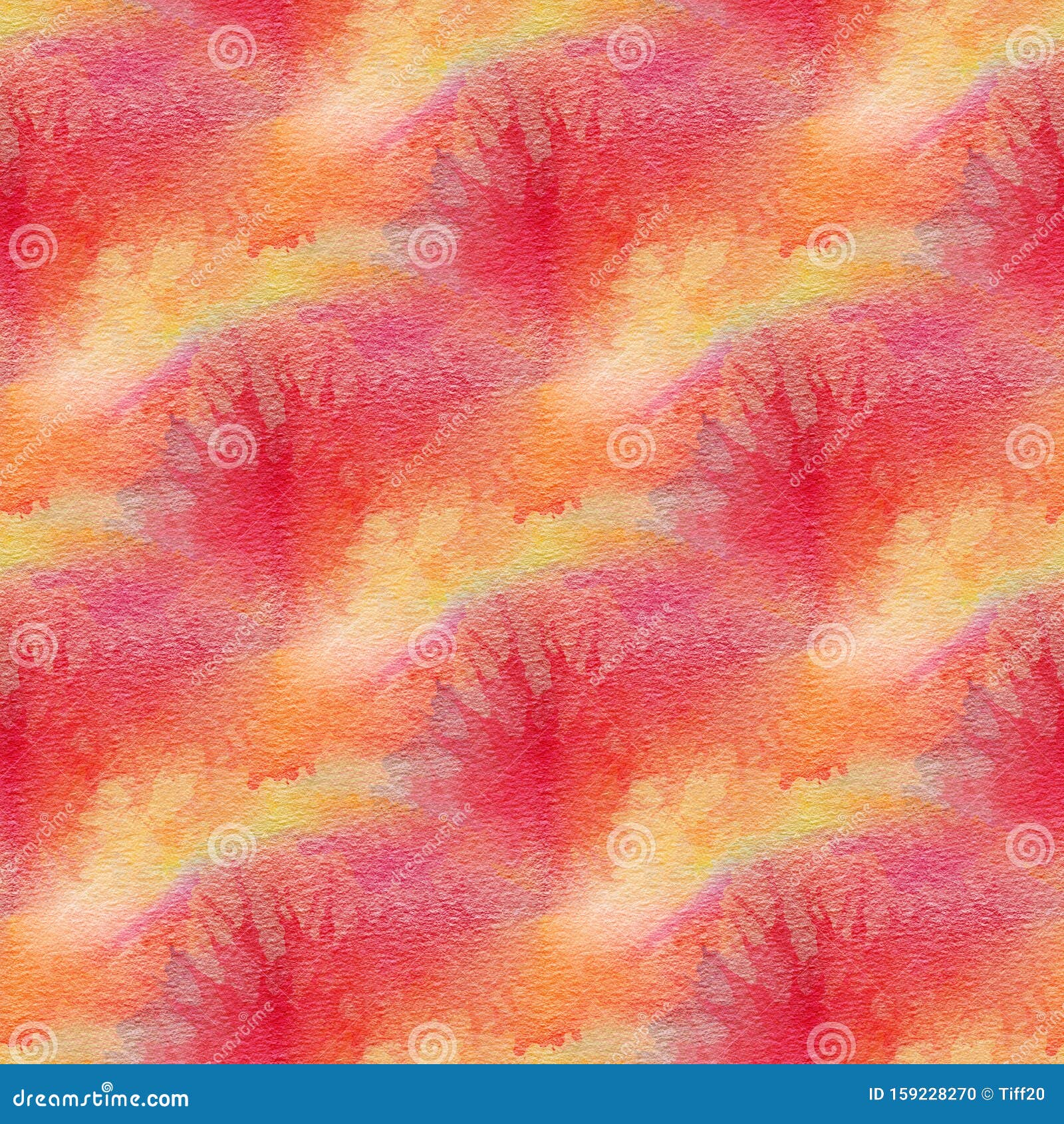 Seamless Pattern with Watercolor Spots Stock Illustration ...