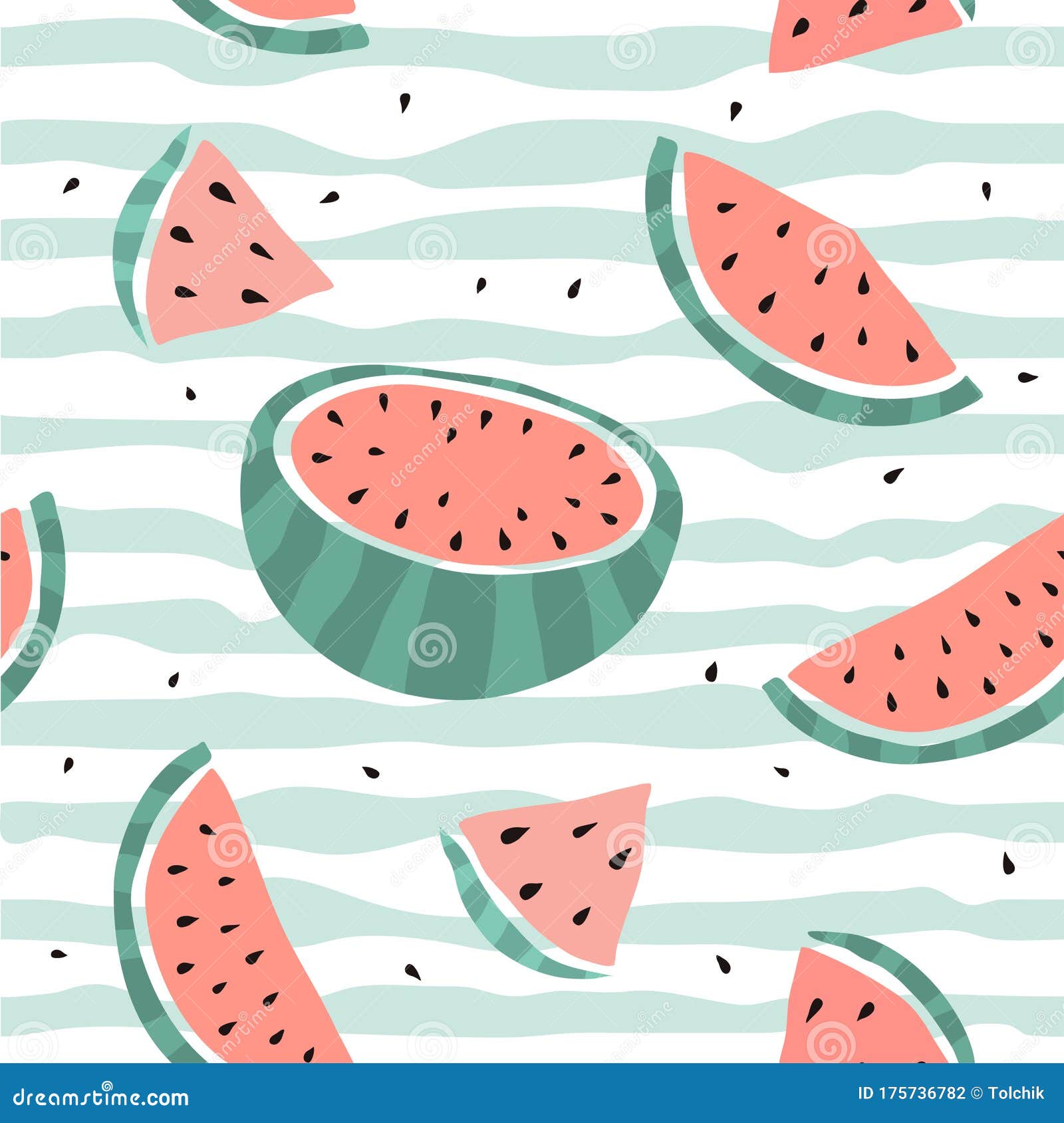 Watermelon. Vector Drawing | CartoonDealer.com #90272467