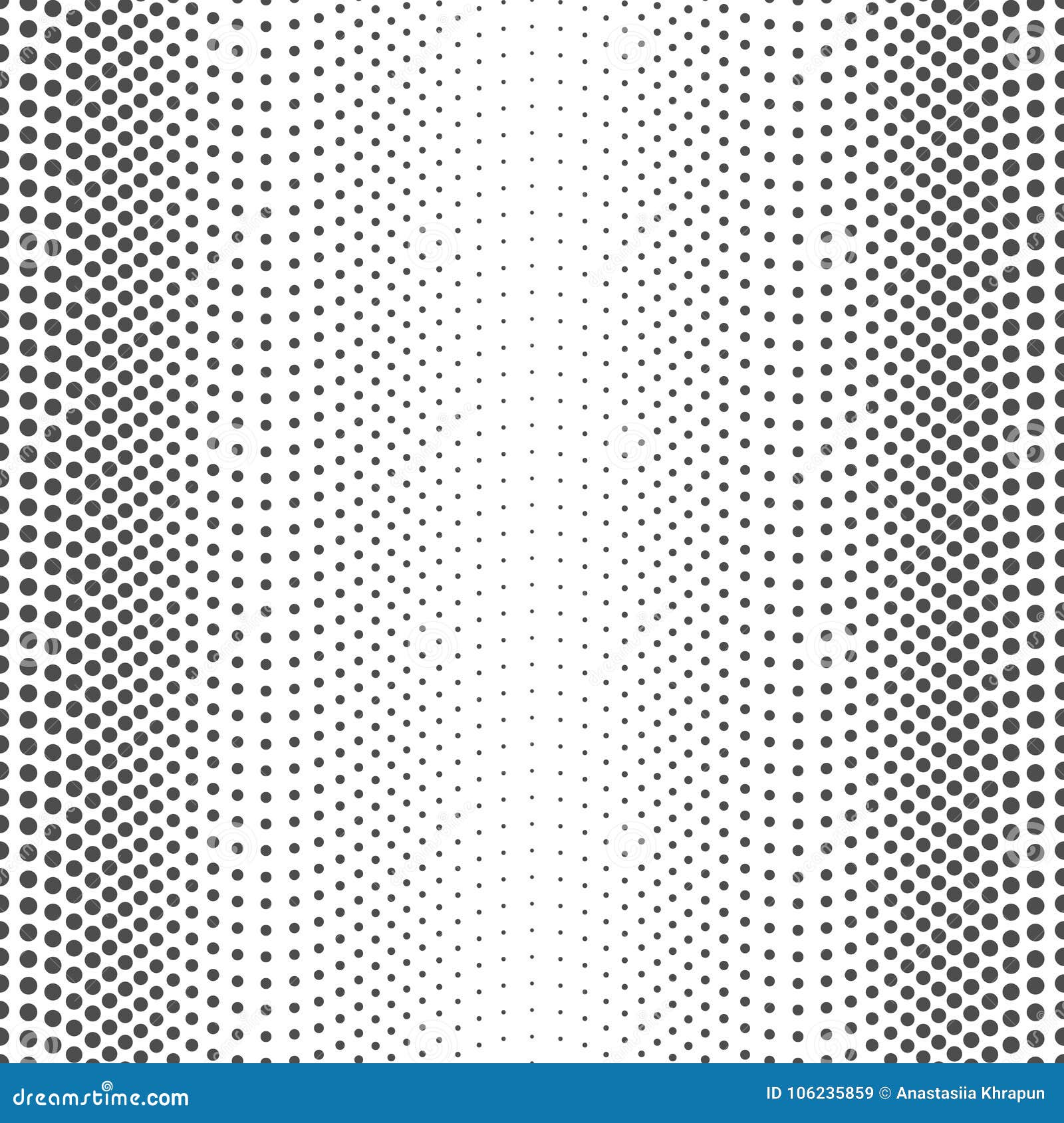 Seamless Pattern of Wave and Dots. Geometric Dotted Background Stock ...