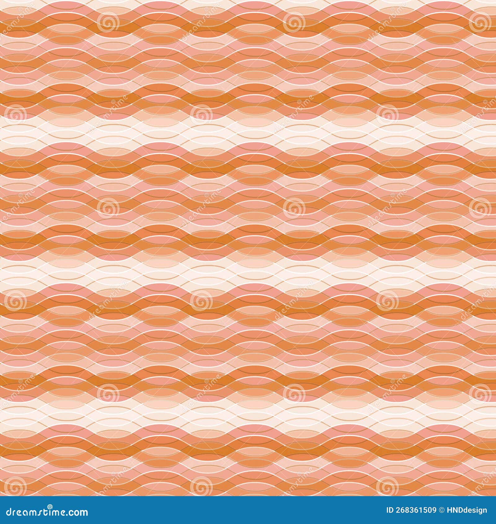 Seamless Pattern with Waves, Design Suitable for Digital Printing Stock ...