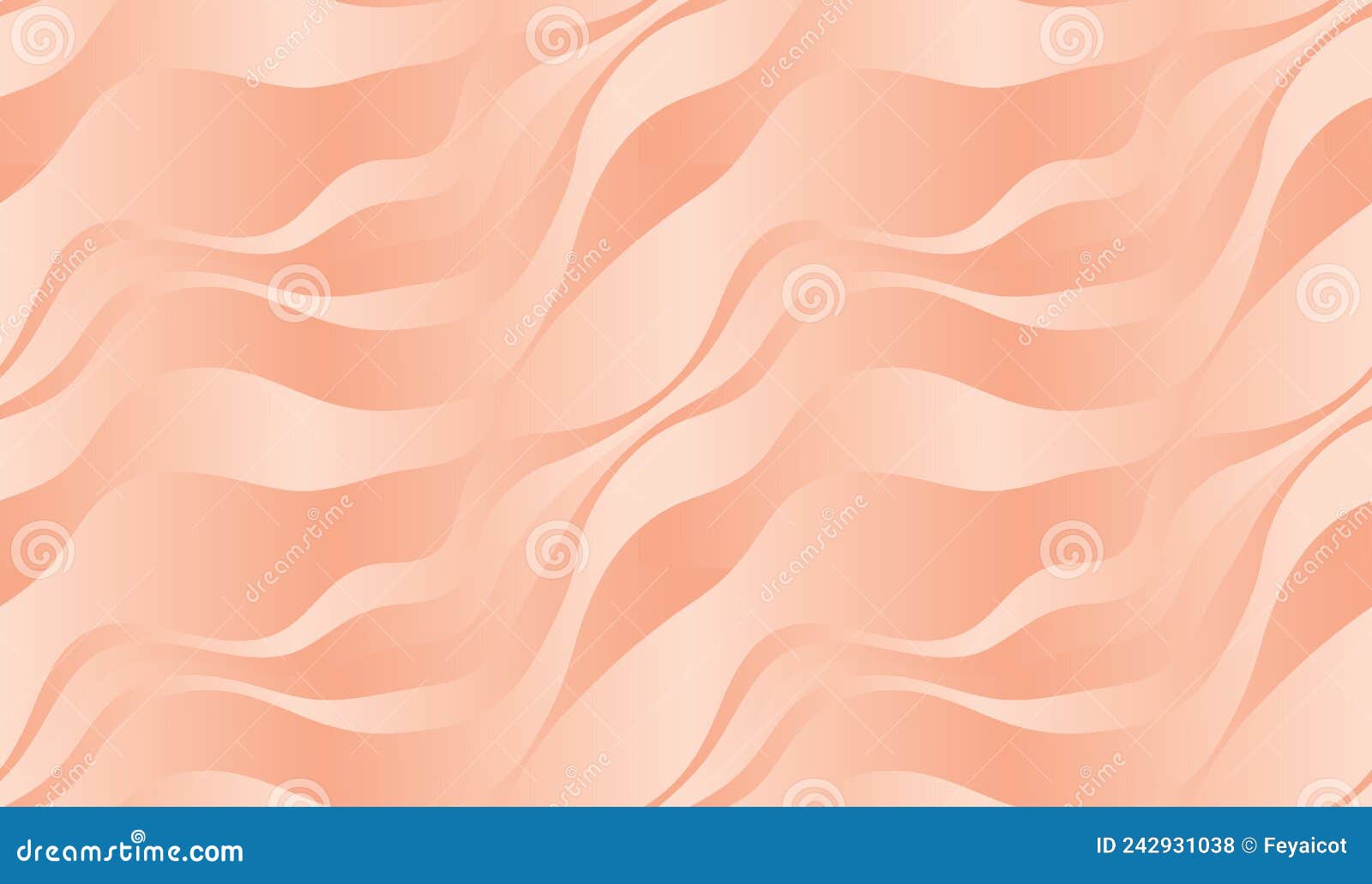 Seamless Pattern With Wavy Shapes. Continuous Repeating Pattern With ...