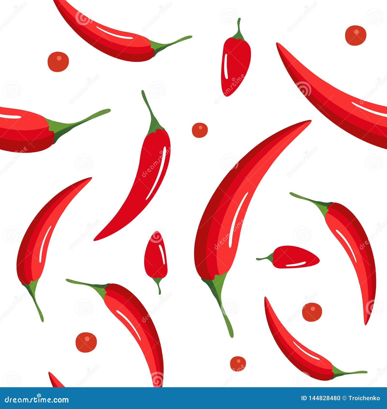 Chilli Cartoon Vector | CartoonDealer.com #58055761