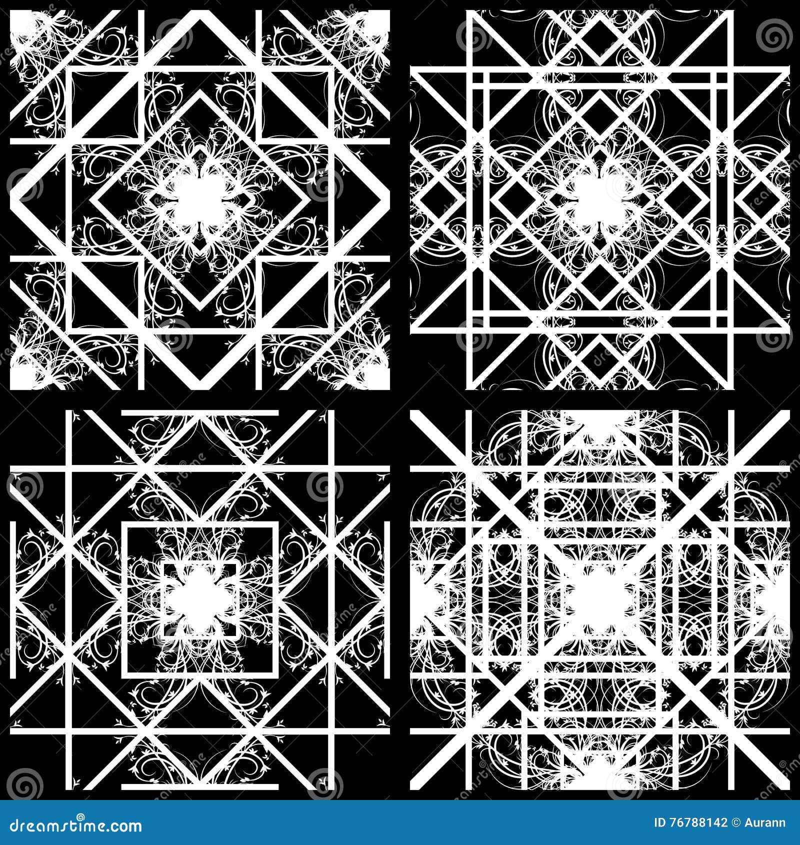 Seamless Pattern of White Color Stock Vector - Illustration of graphic ...