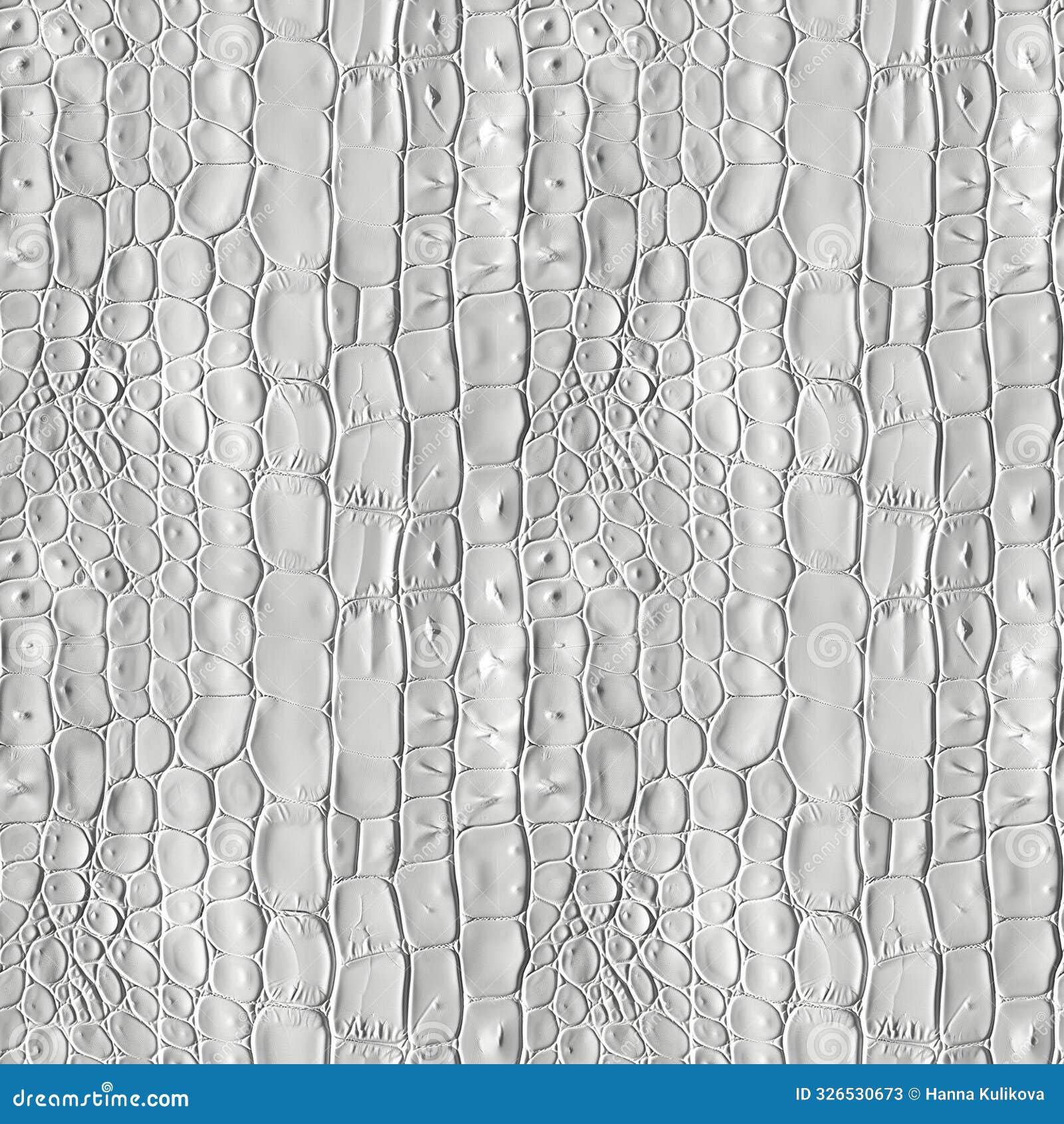 Seamless Pattern with White Crocodile Leather Texture. Stock ...
