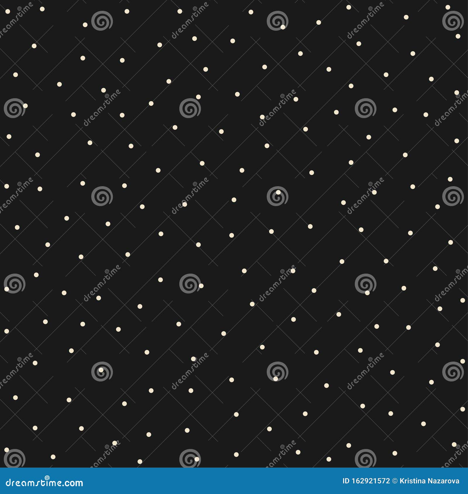 Seamless Pattern with White Dots Stock Illustration - Illustration of ...