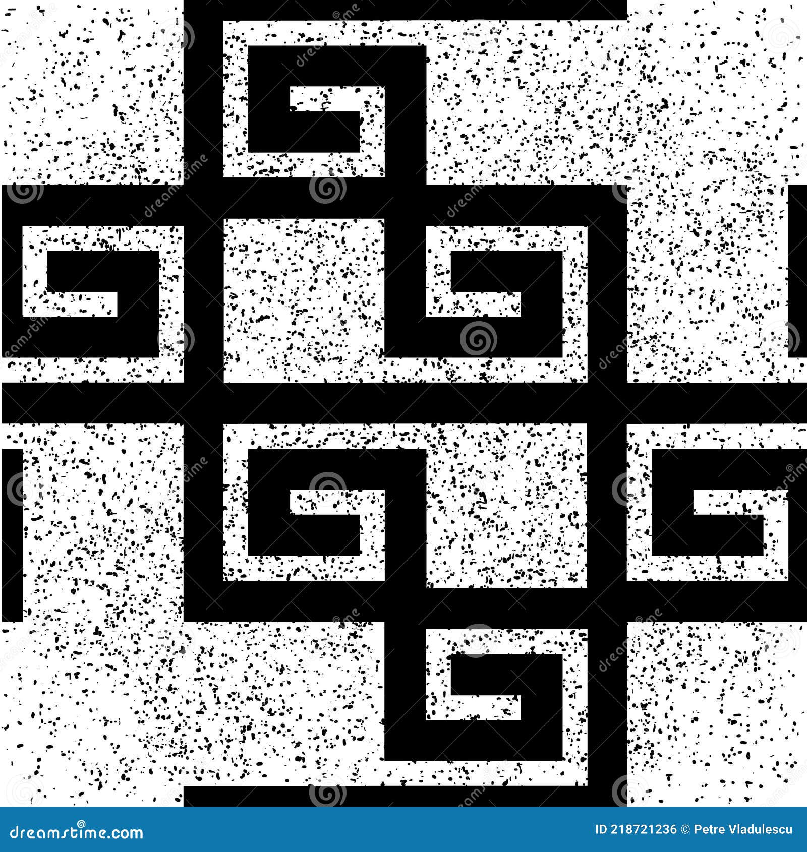 Seamless Pattern with White Geometric Forms Texture 11 8151, Modern ...