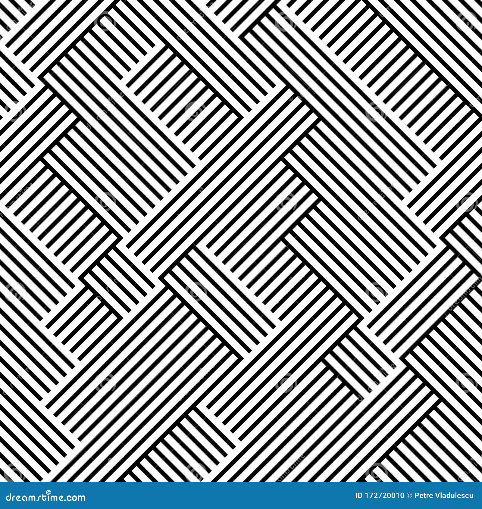 Seamless Pattern with White Lines, Modern Stylish Image. Stock Vector ...