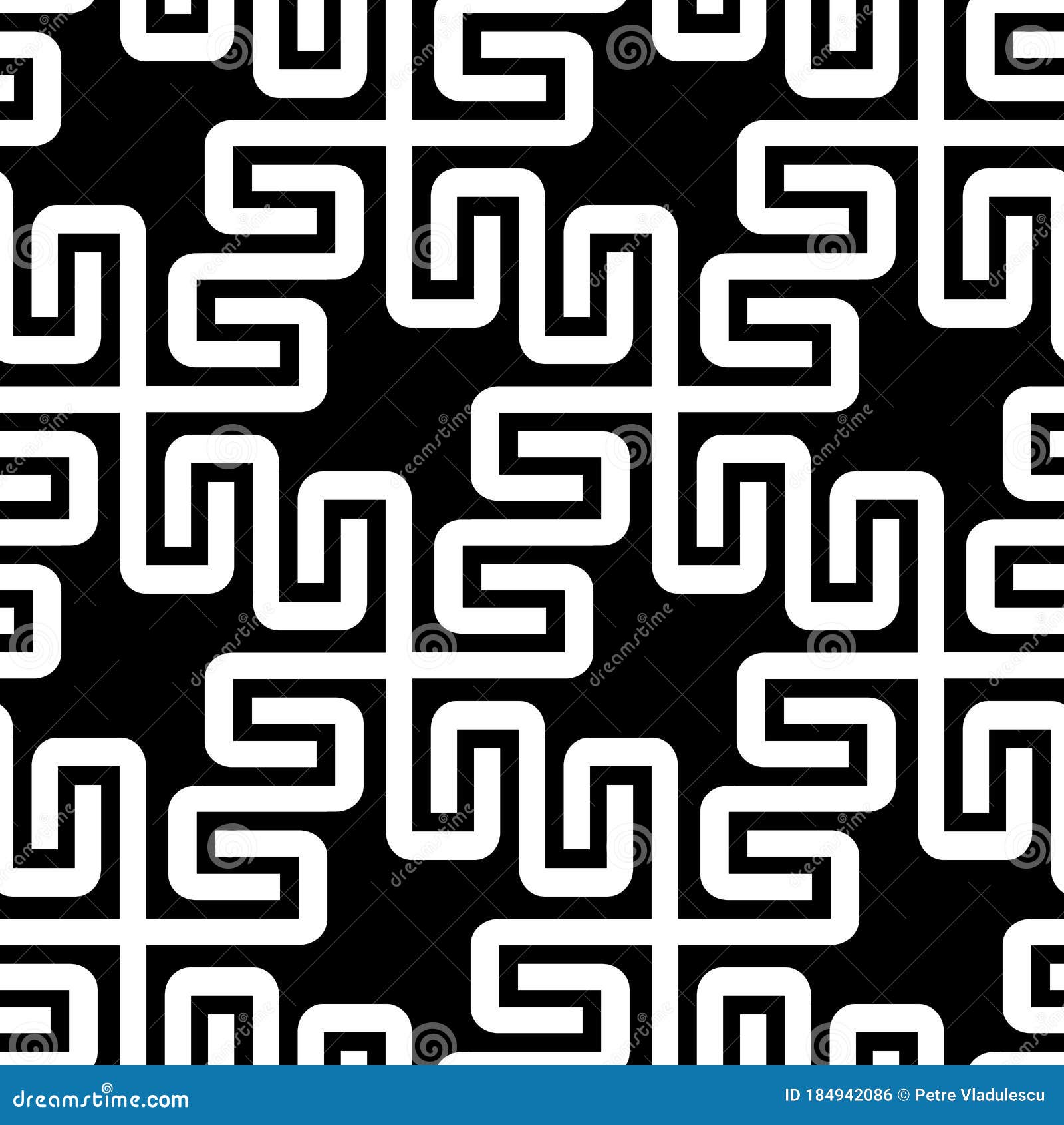 Seamless Pattern with White Zigzag Lines(texture 7), Modern Stylish ...