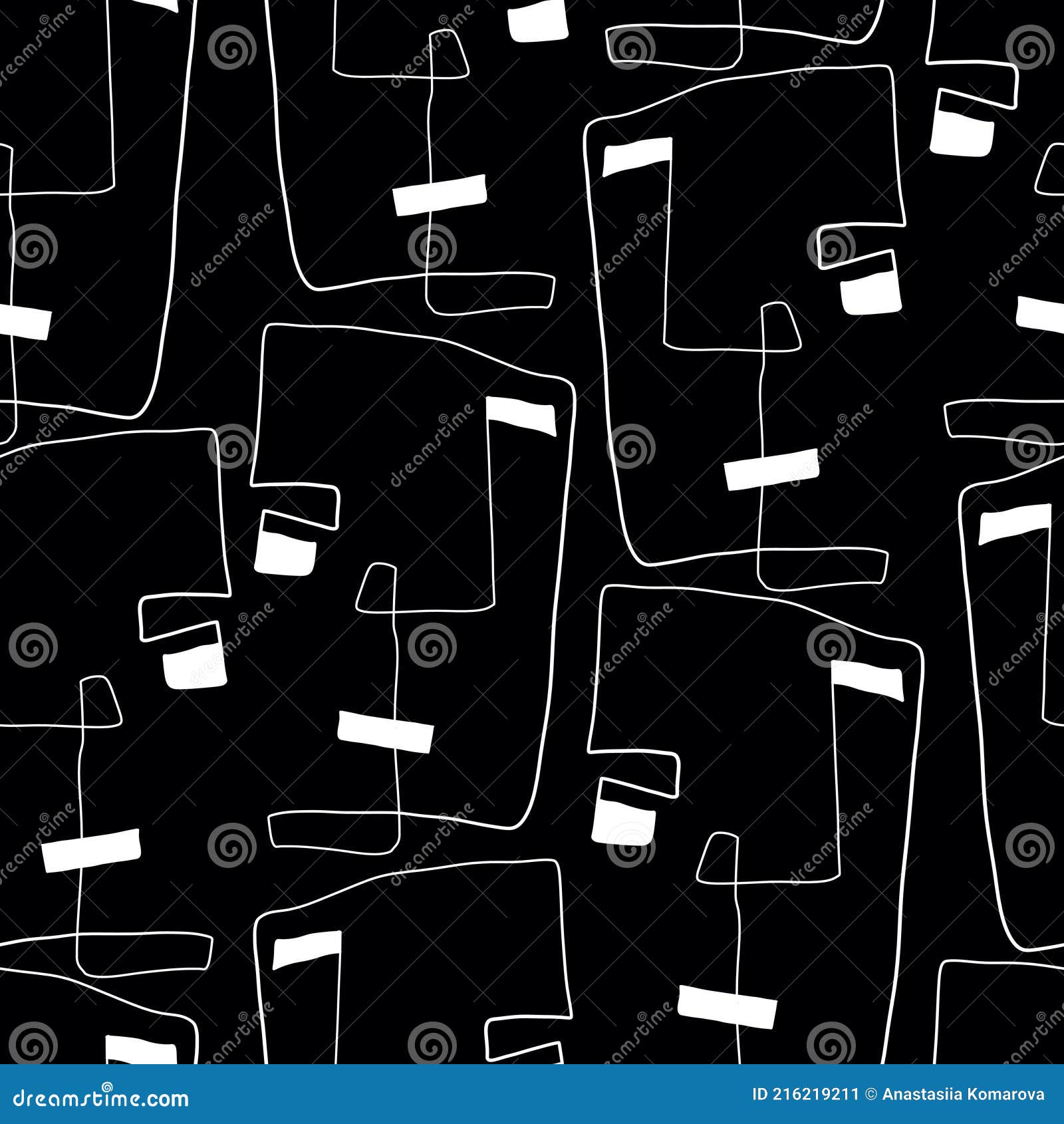 Outine Drawing Girl Standing On The Edge Of The Cliff An Looking At The ...