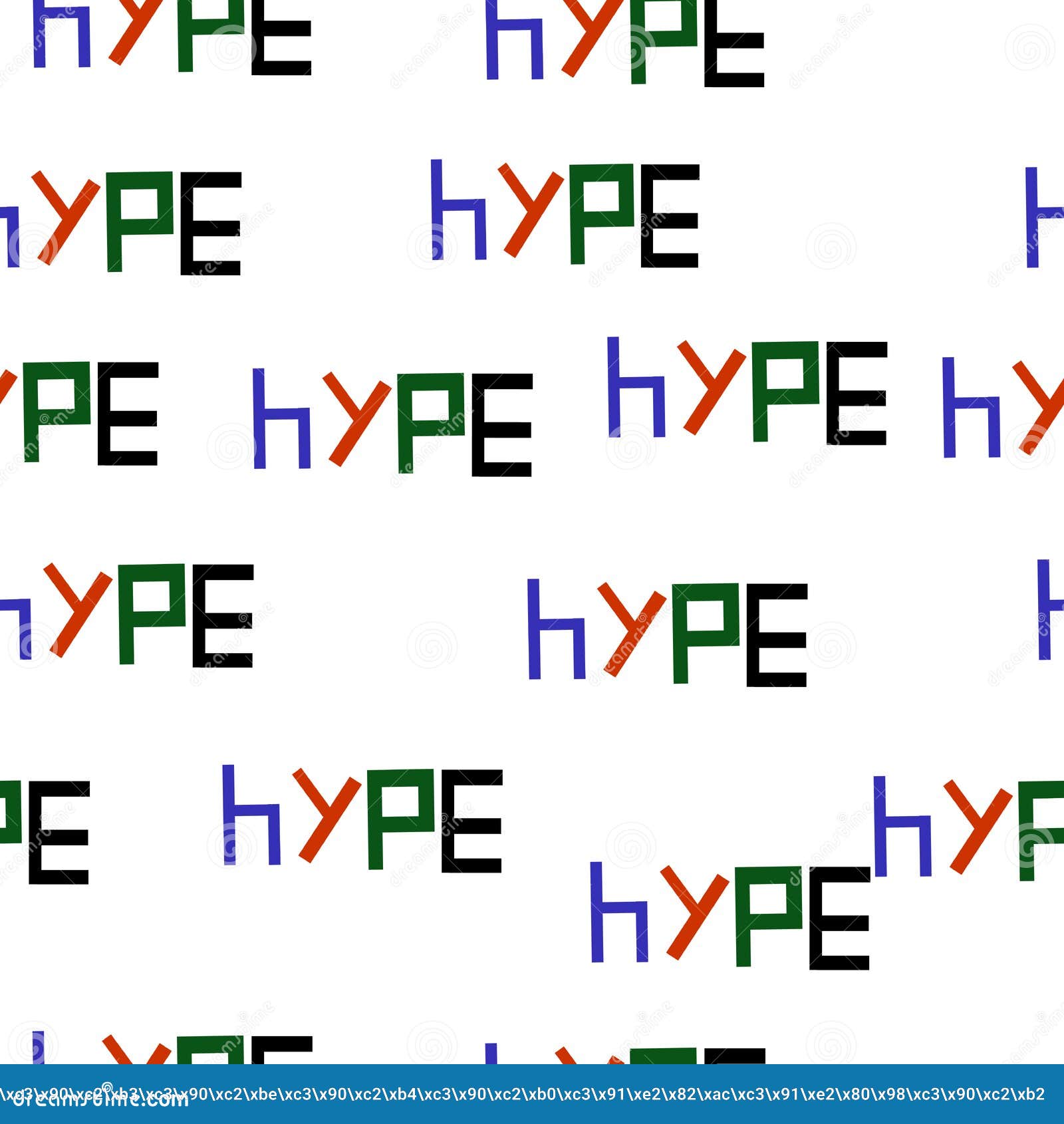 Hype. Vector Illustration On White Background. | CartoonDealer.com ...