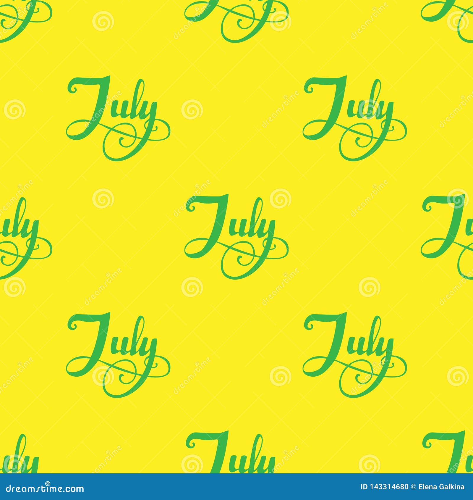 Month lettering pattern stock illustration. Illustration of seamless ...