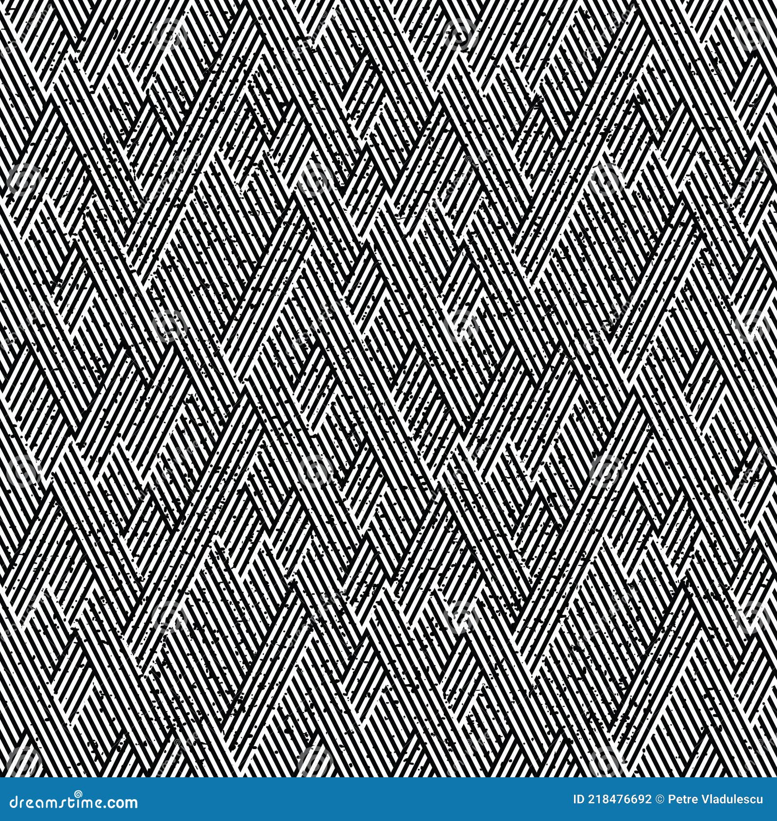 Seamless Pattern with Zigzag Black Lines 6440, Modern Stylish Image ...