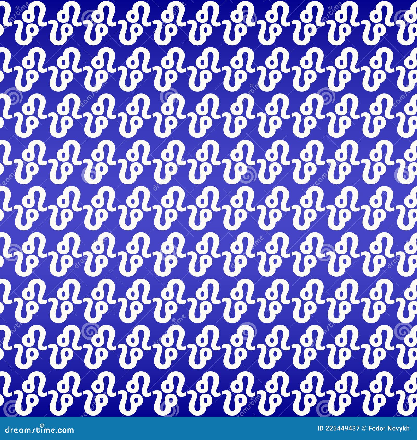 Seamless Pattern with Zodiac Sign Leo Stock Vector - Illustration of ...