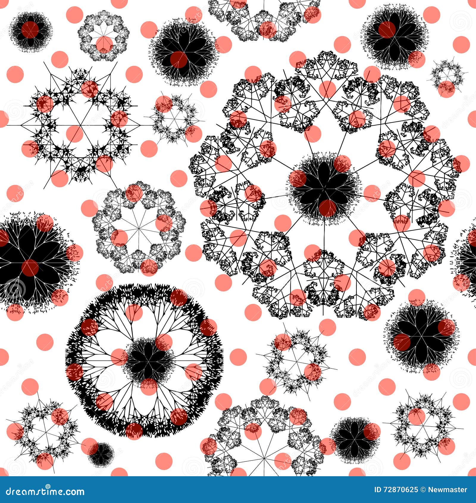 Seamless patterned image stock vector. Illustration of pattern - 72870625