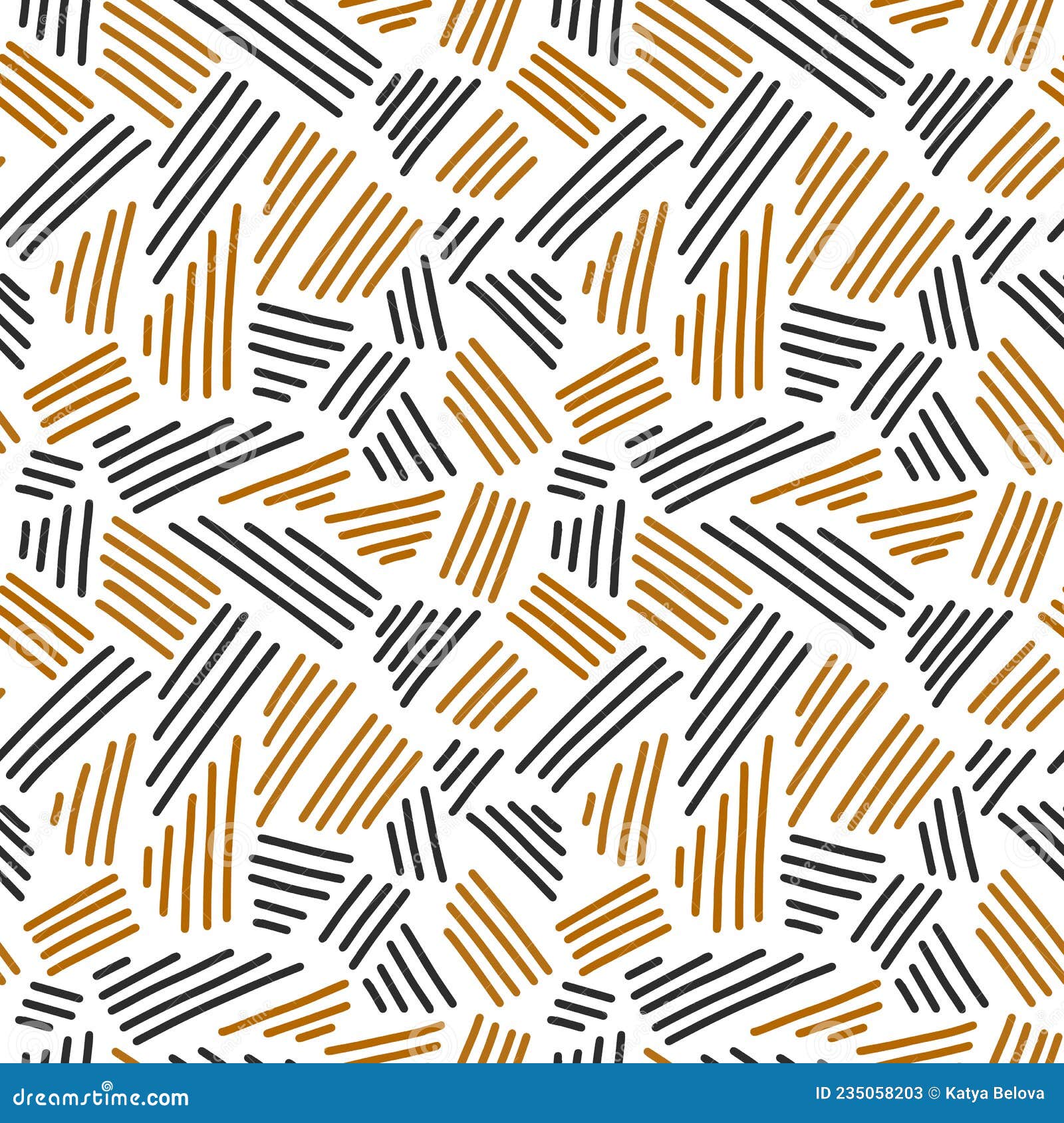 Seamless Patterns.Abstract Geometric Style. Chaotic Lines Stock Vector ...