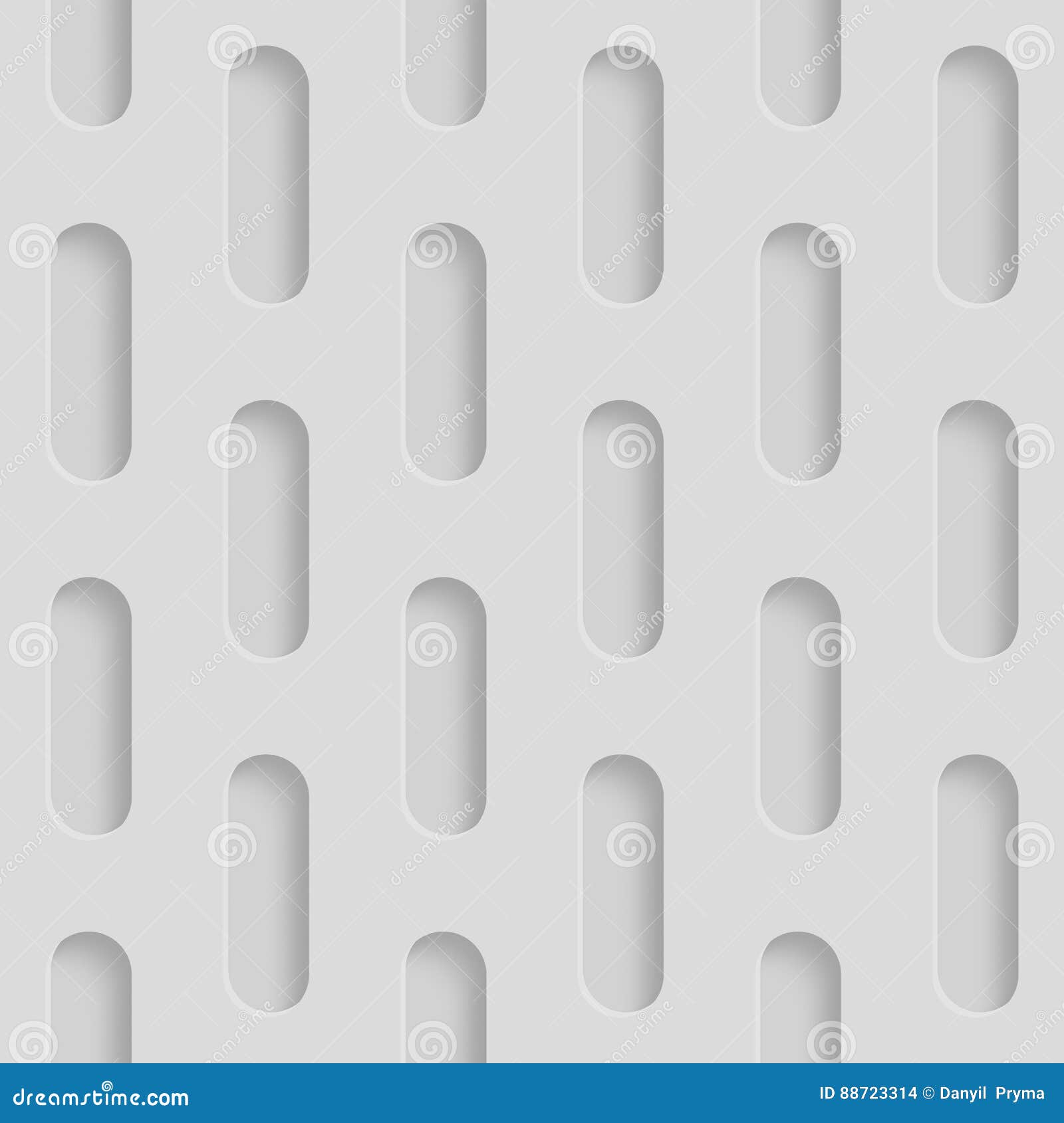 Seamless Patterns with Beveled Shapes. Abstract Grayscale Monochrome ...