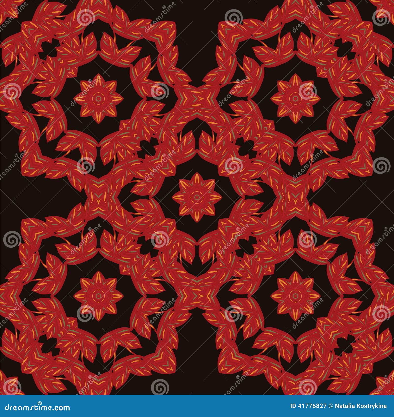 Seamless Patterns with Fabric Texture Stock Vector - Illustration of ...