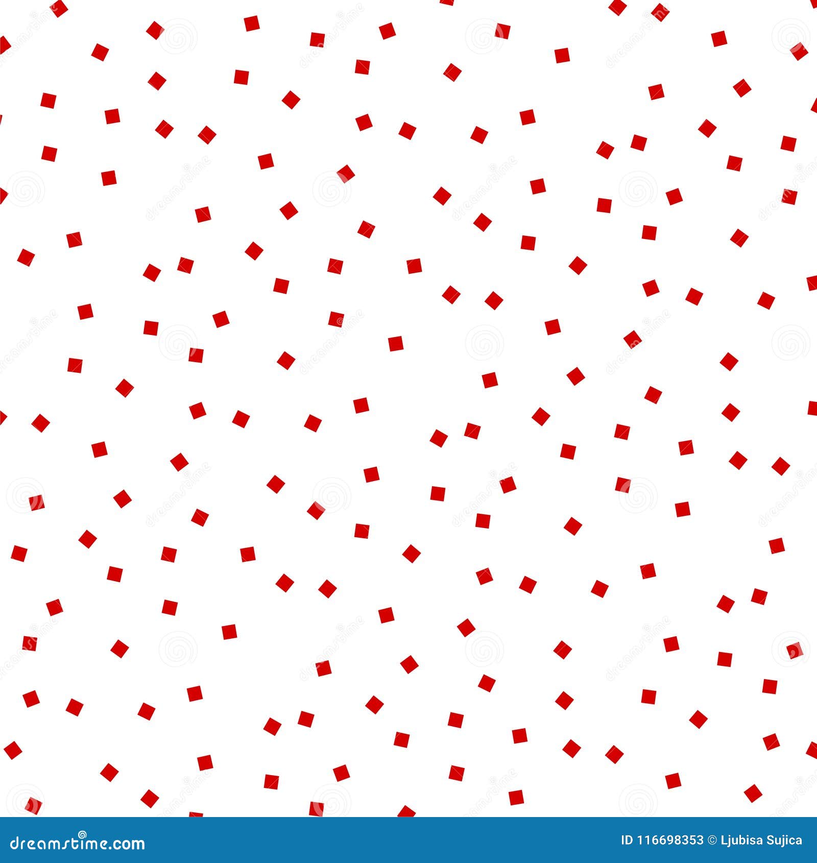 Seamless Patterns with Red Squares Stock Vector - Illustration of ...