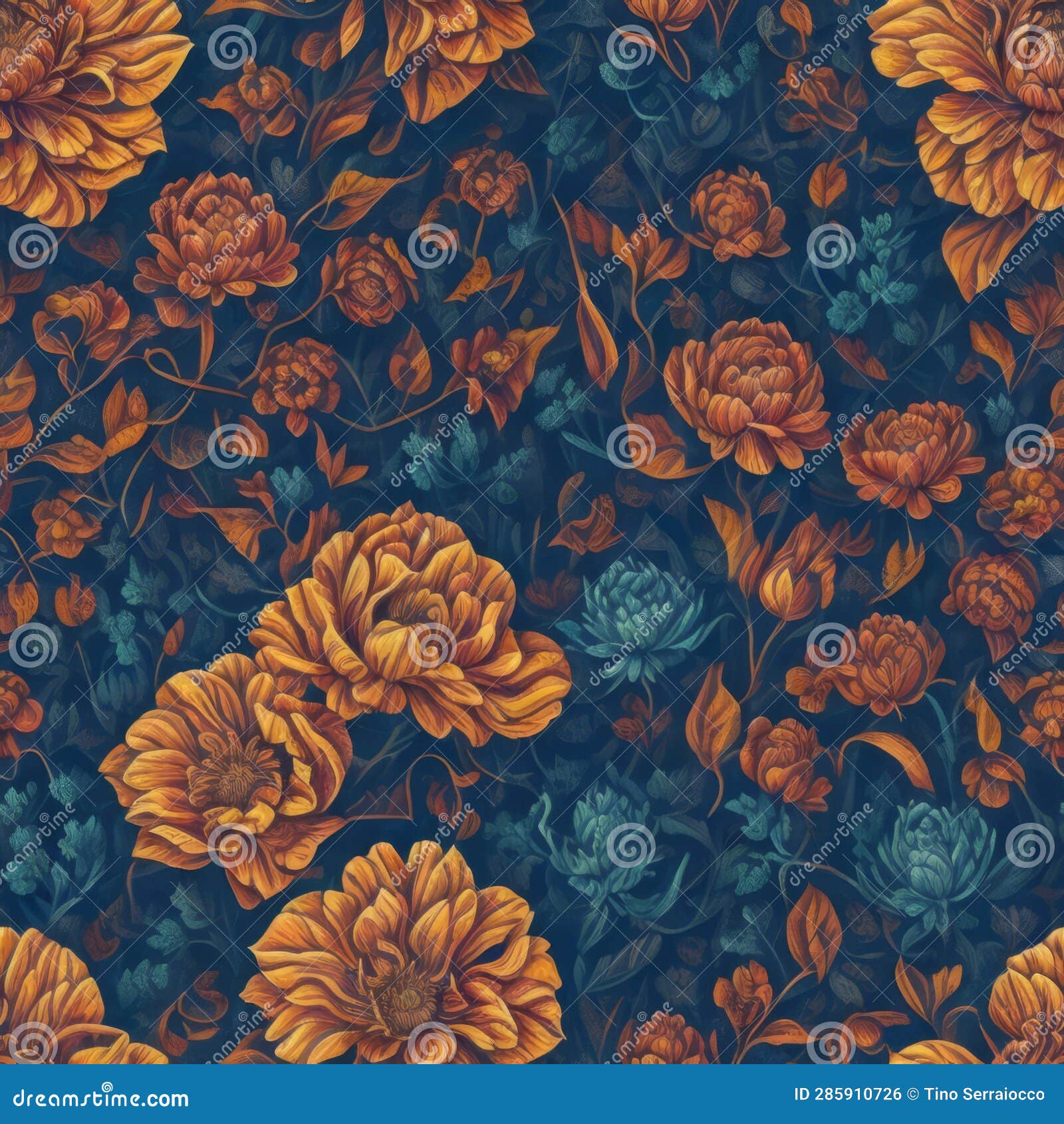 Seamless Patterns Repeating Patterns Design Fabric Floral Color ...
