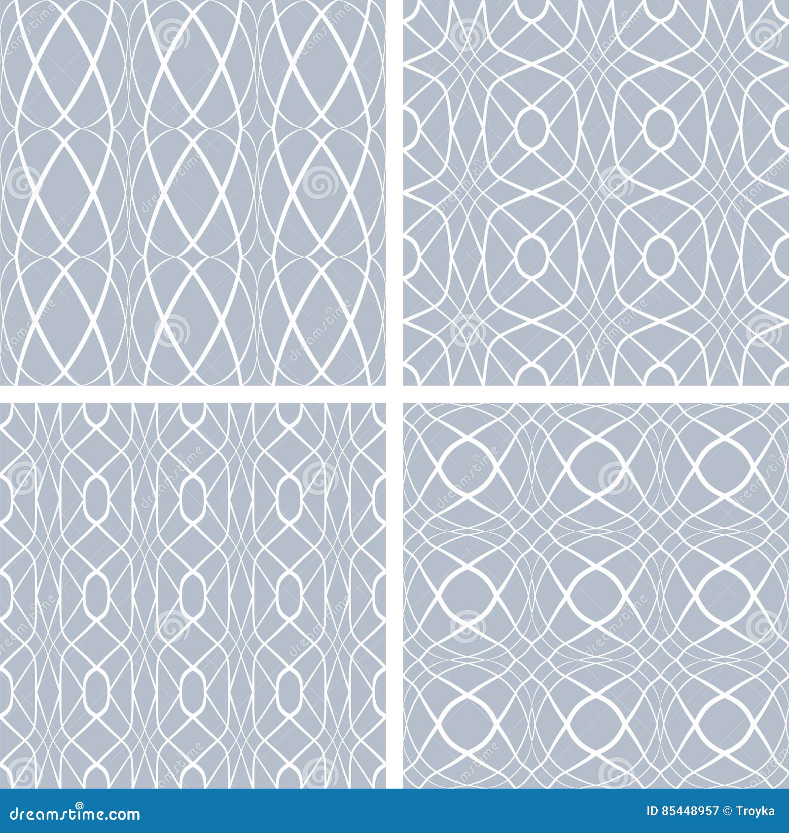 Seamless Patterns Set. Lines Texture Stock Vector - Illustration of ...