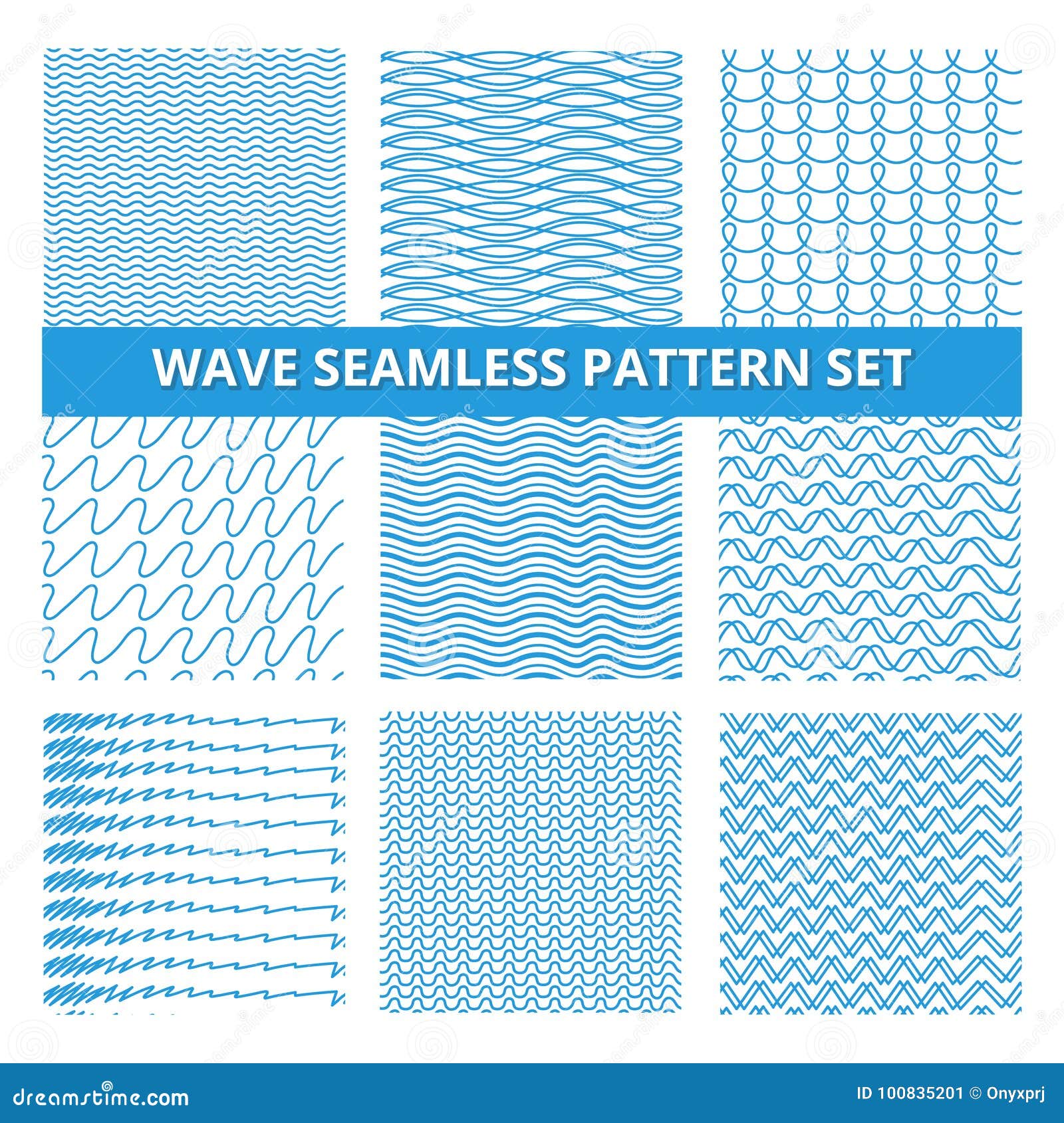 Seamless Patterns Set with Scribbles Lines and Waves. Vector Hand Drawn ... Seamless Patterns Set with Scribbles Lines and Waves. Vector Hand Drawn ...