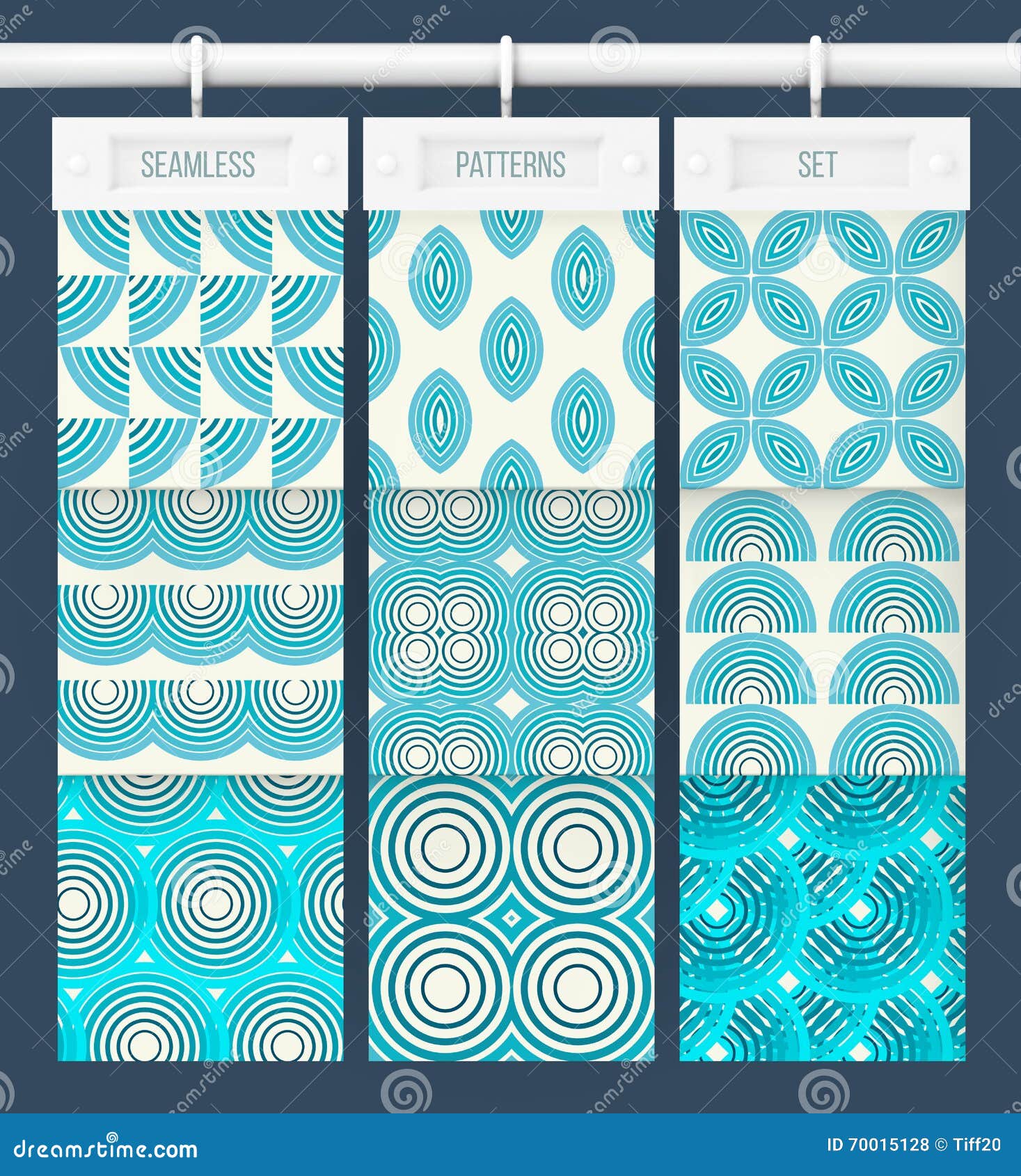 Seamless patterns stock vector. Illustration of collection - 70015128