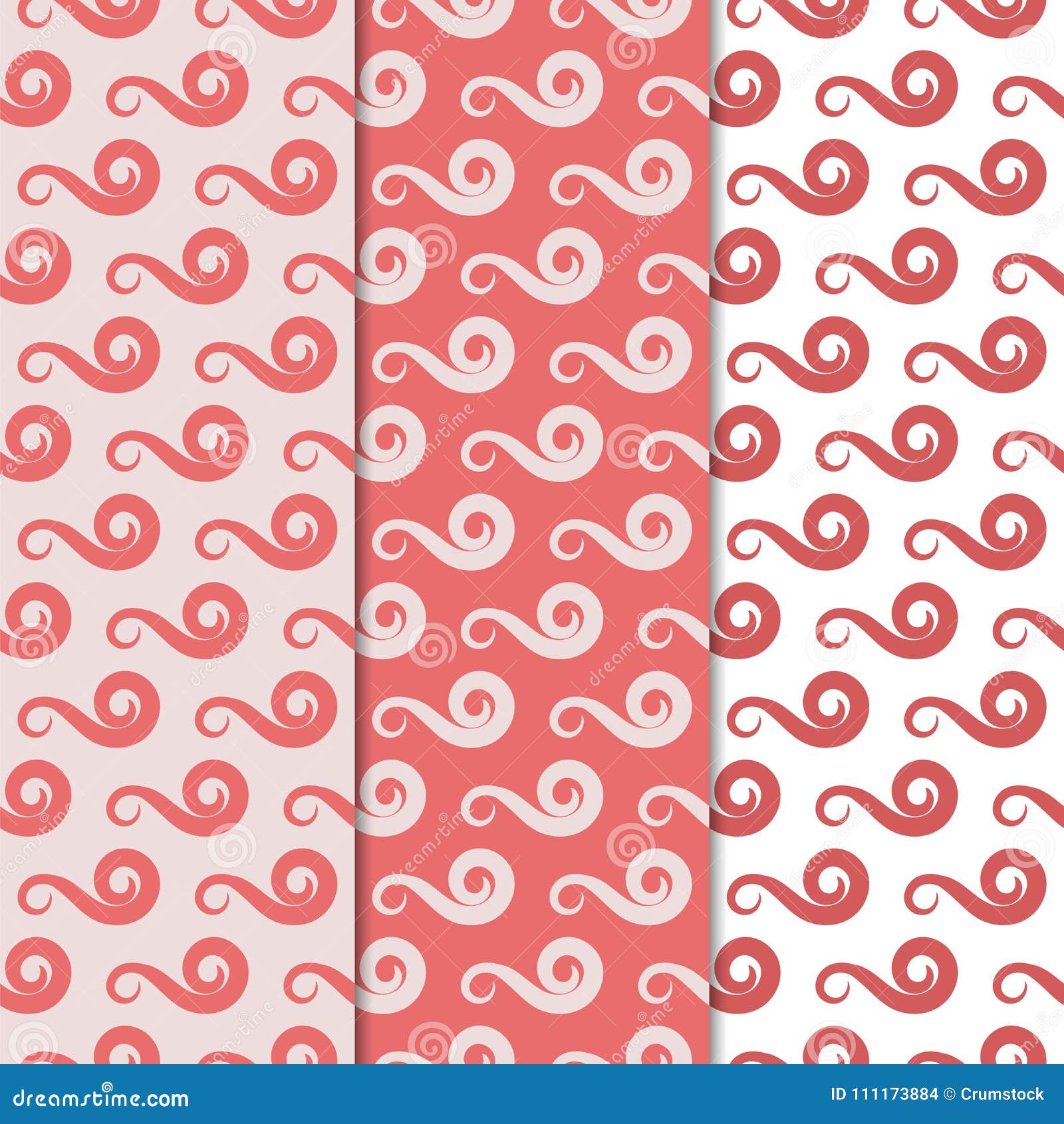 Colored Vertical Abstract Seamless Background Stock Vector ...