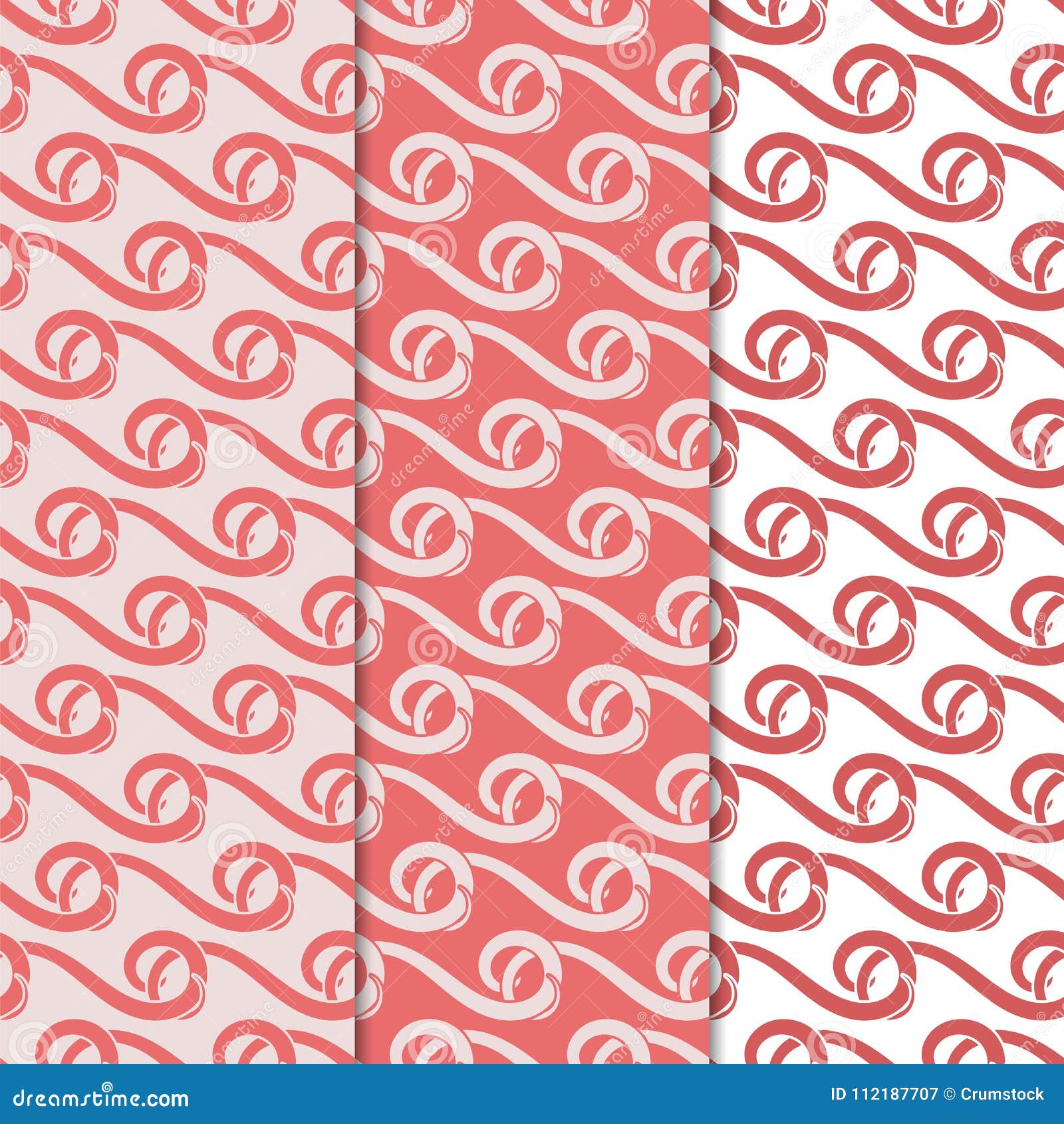 Colored Vertical Abstract Seamless Background Stock Vector ...