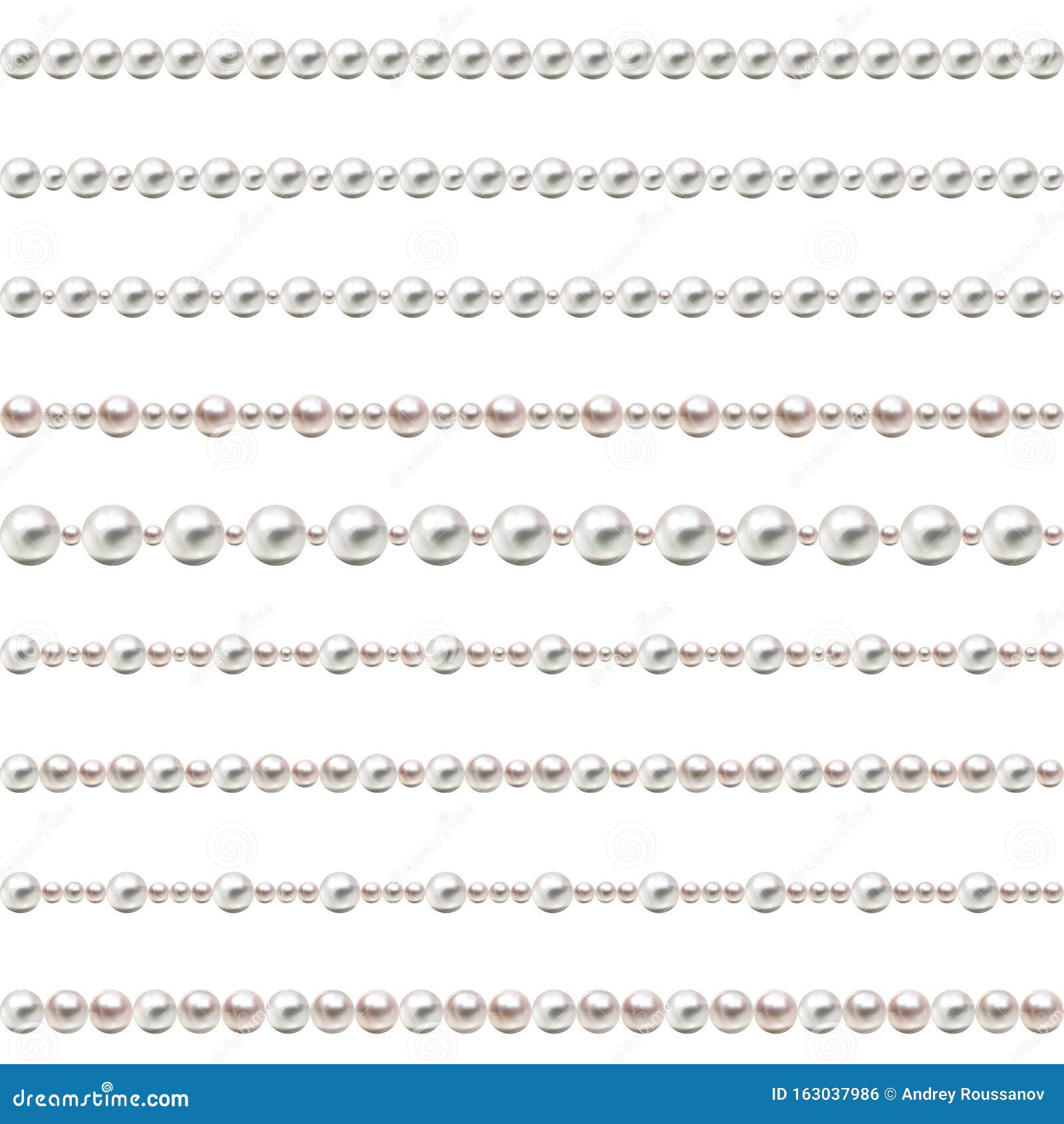 Seamless Pearl Background With Vertical Borders Stock Photography ...