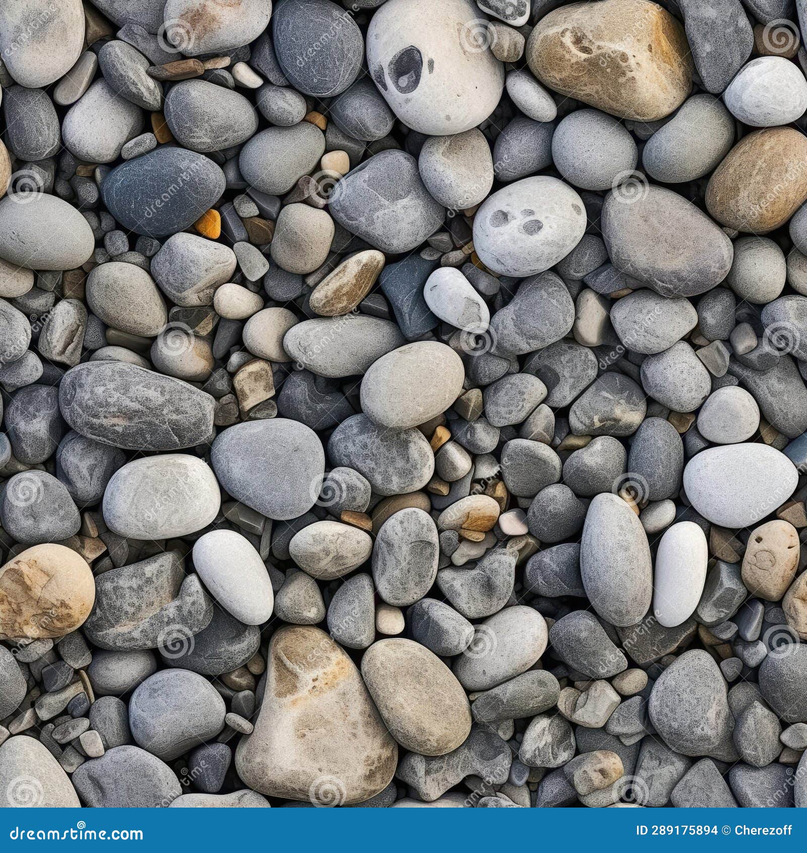 Seamless Pebble Beach Texture Stock Photo - Image of construction ...