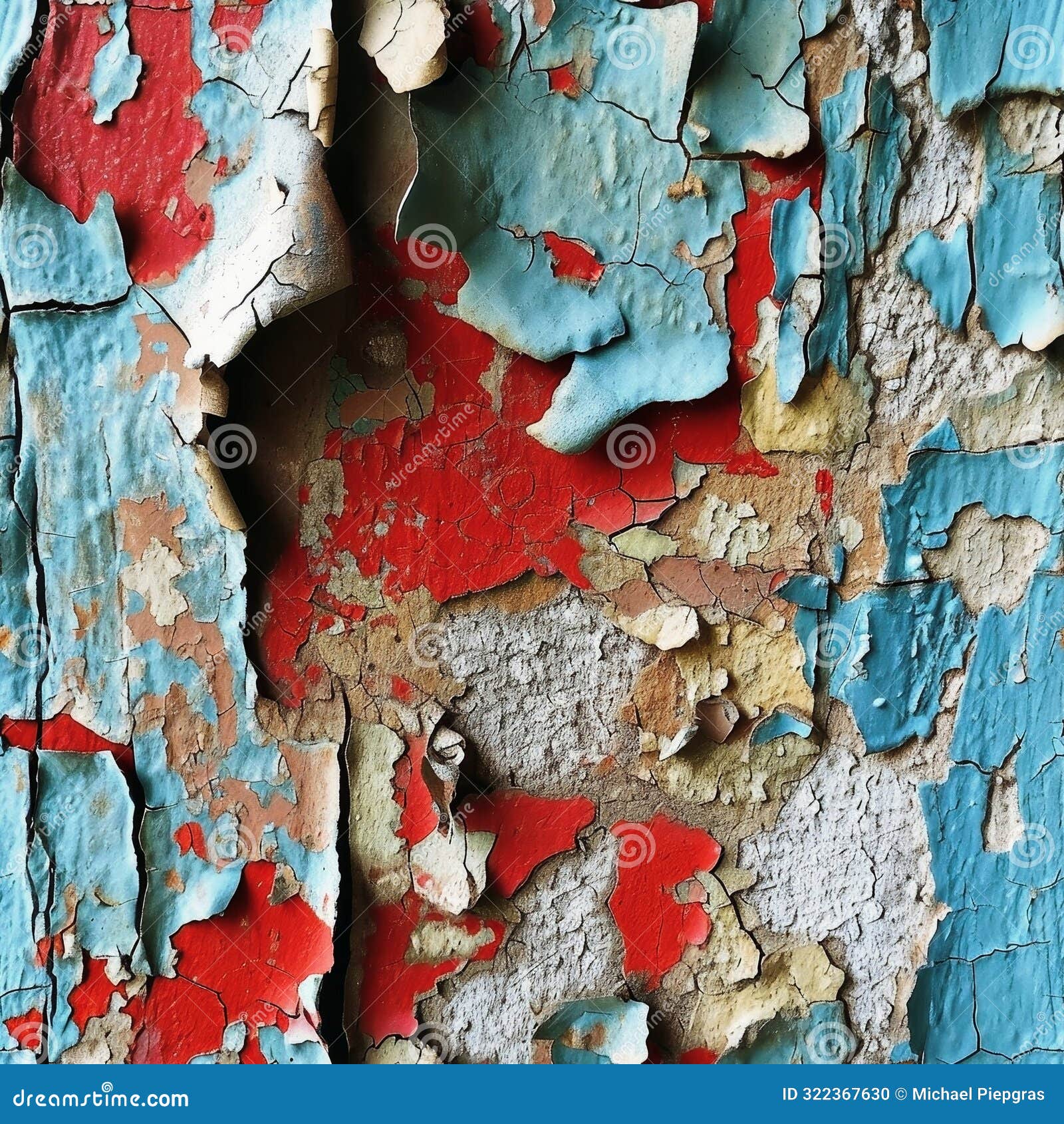 Seamless Peeling Paint Wall Surface Texture Stock Illustration ...
