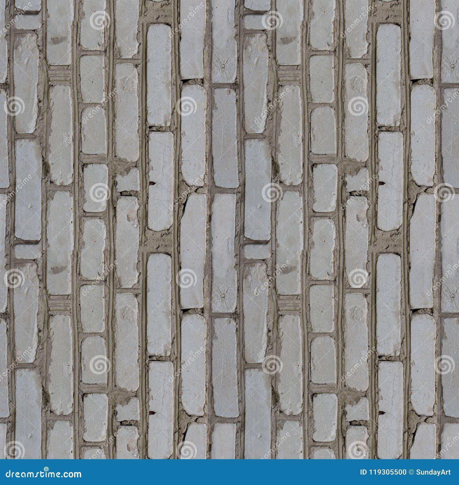 Seamless Photo Texture of Broken Brick Setting with Old Ciment B Stock ...