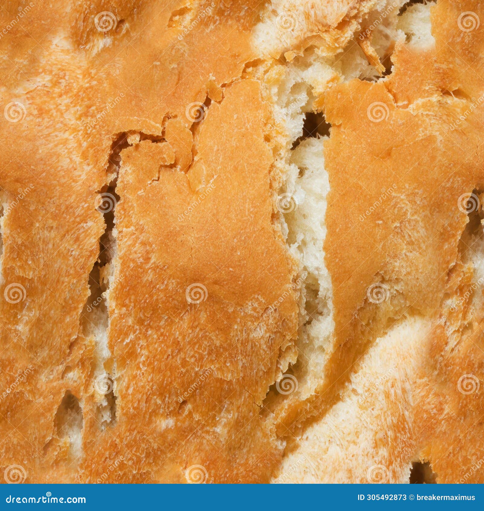 Seamless Photo Texture of Torn Bread Pastry Stock Image - Image of ...