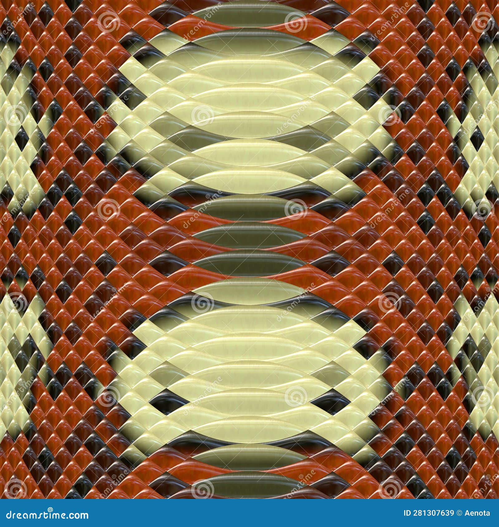 Seamless Piece of Mottled Snake Leather Stock Illustration ...