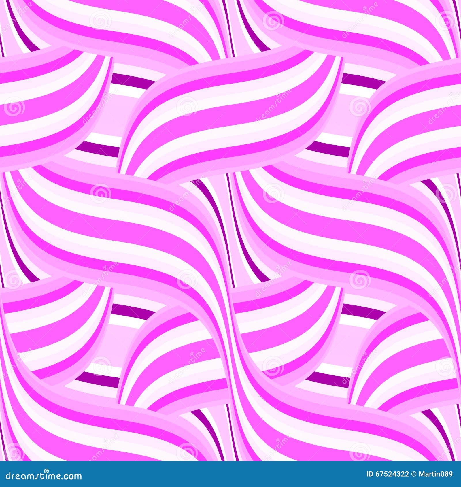 Seamless Pink Geometric Pattern Stock Illustration - Illustration of ...