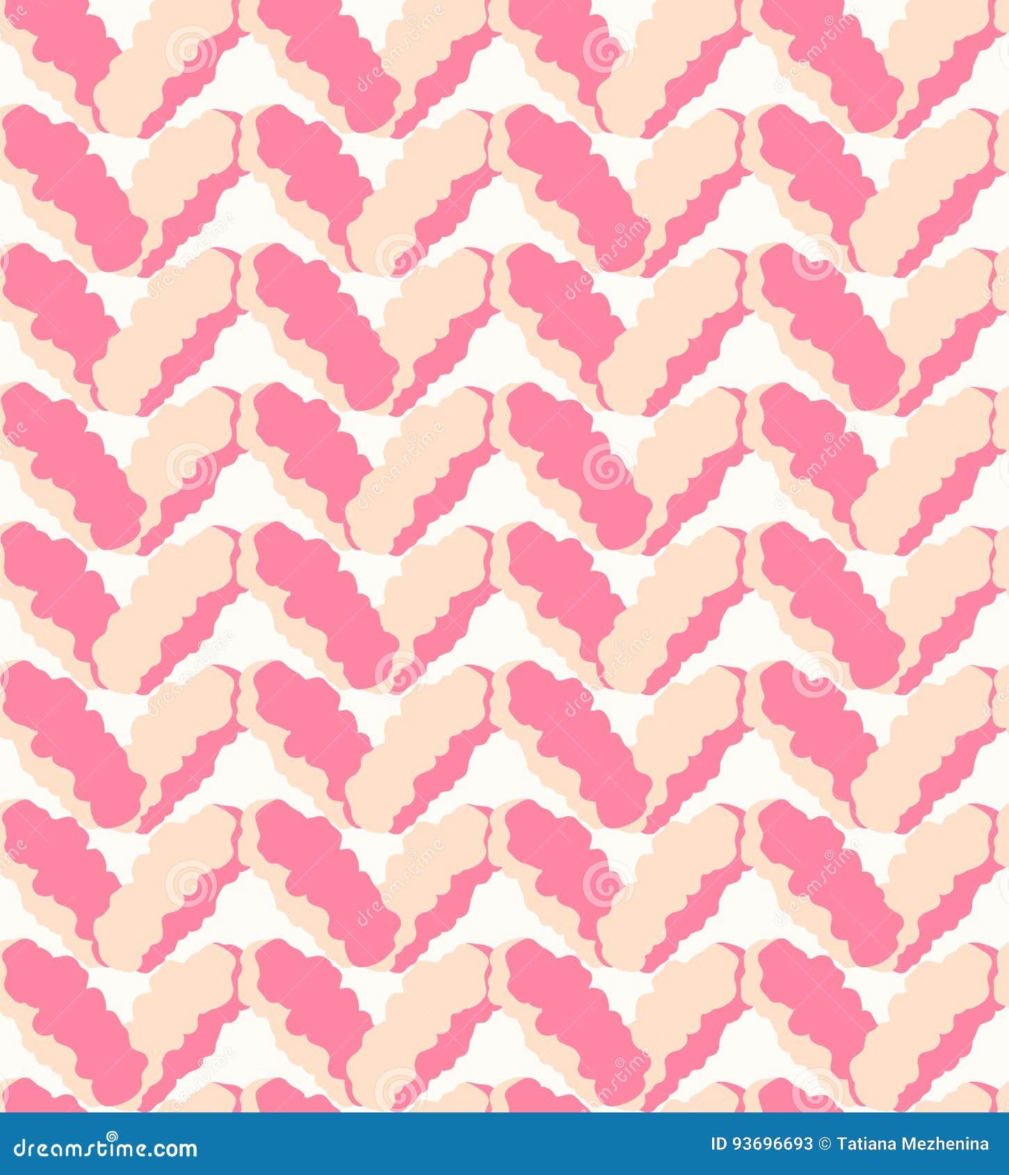 Seamless Pink Marl Downy Pattern, Knitting Texture Stock Illustration ...