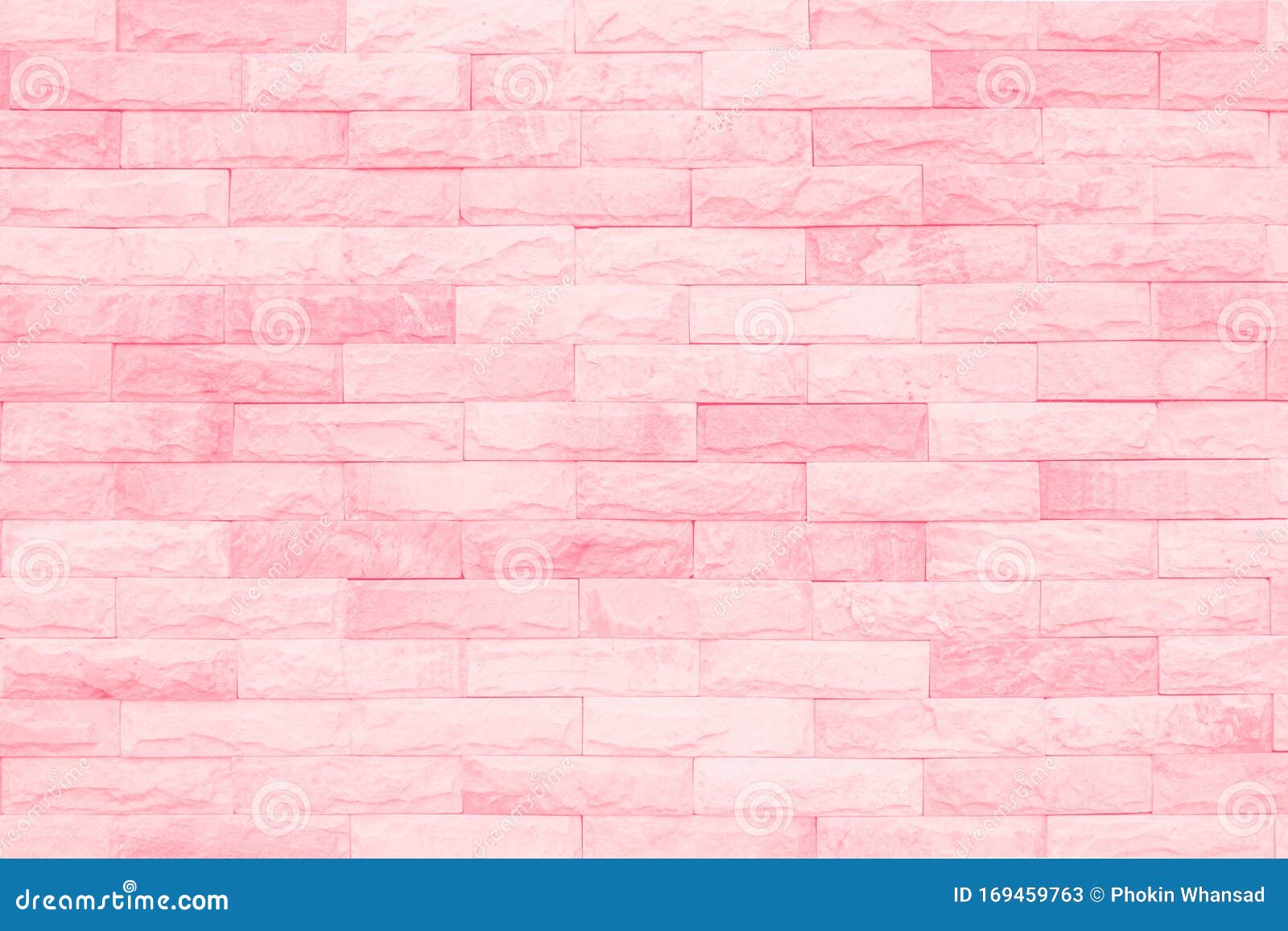 Pink Brick Wall Texture Background. Magenta Colored Brick Wall Texture ...