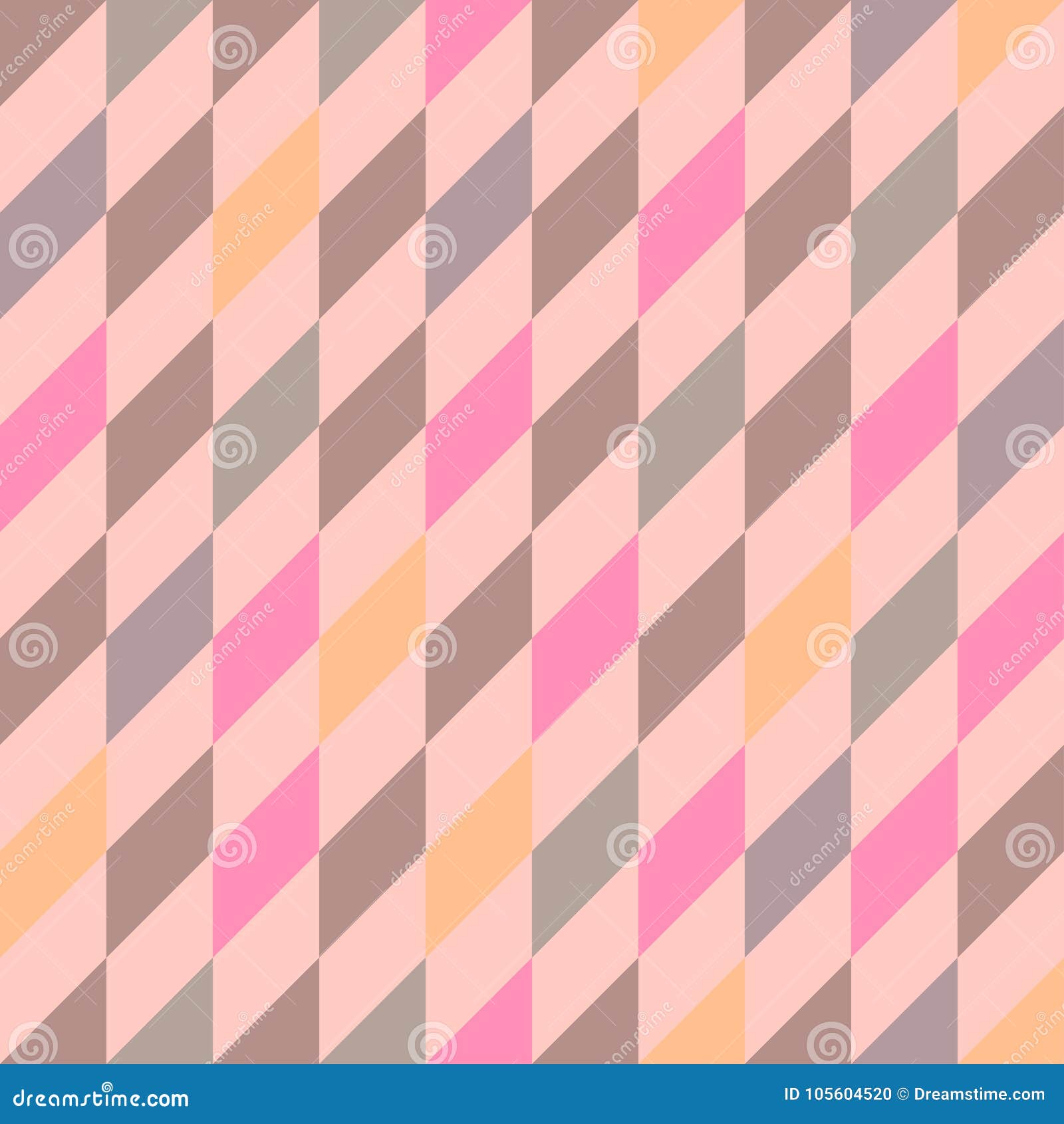 Seamless Pattern of Distorted Diagonal Diamonds Stock Vector ...