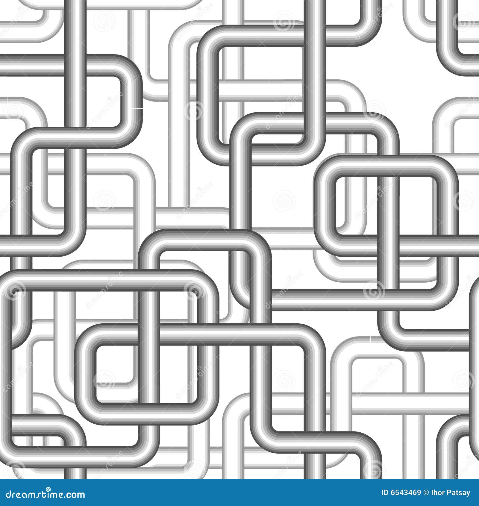 Seamless pipe pattern stock vector. Illustration of square - 6543469