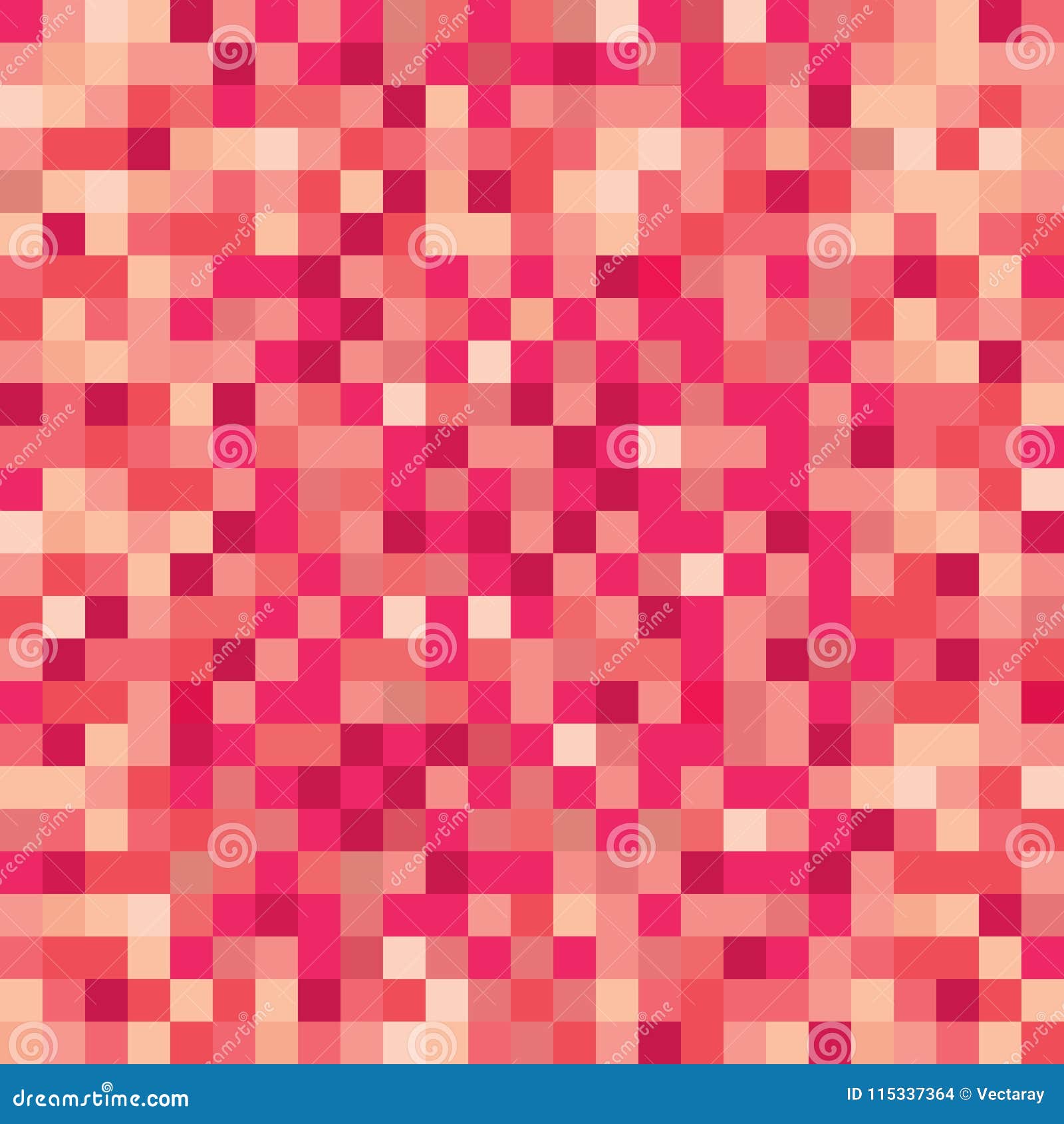 Seamless Pixelated Ruby Red Surface Texture Mapping Background For ...