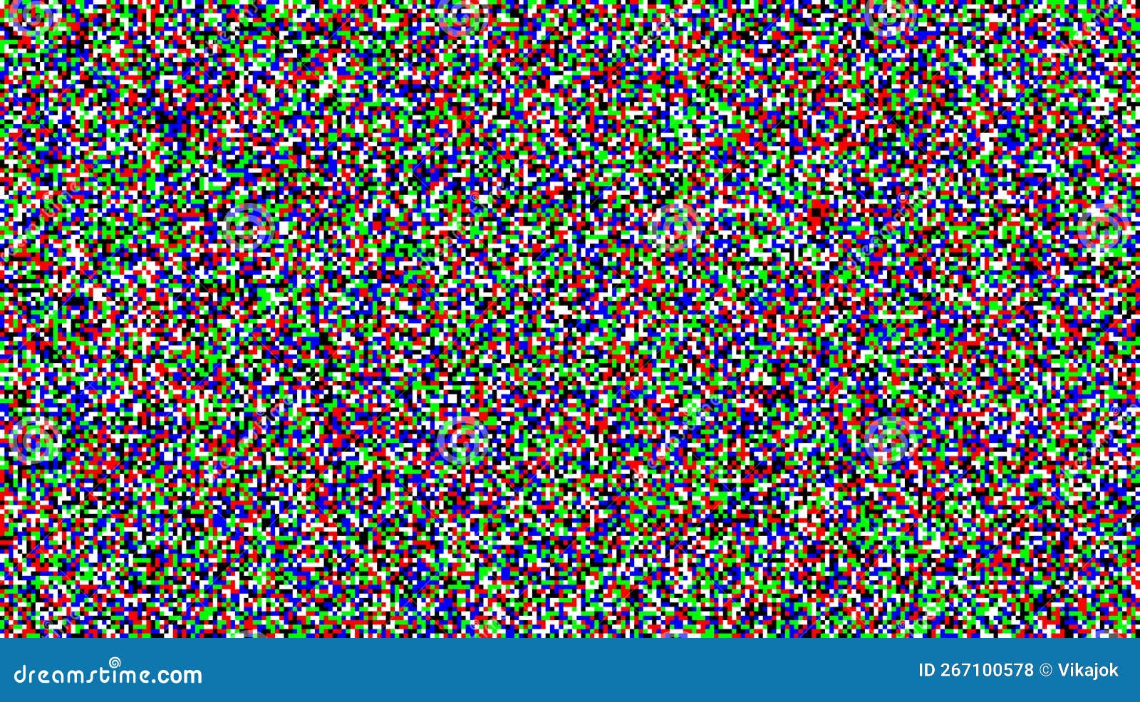 Seamless Pixelated Tv Noise Texture Color Television Signal Noise Grain Screen Interferences