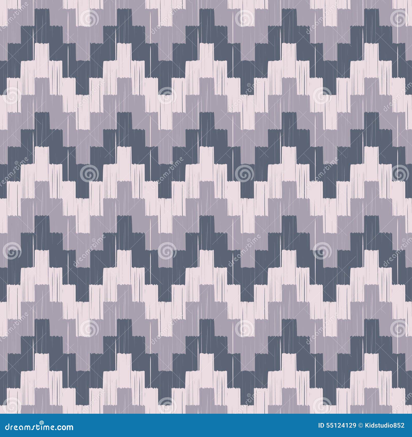 Seamless Pixelated Zig Zag Wallpaper Background Stock Vector ...